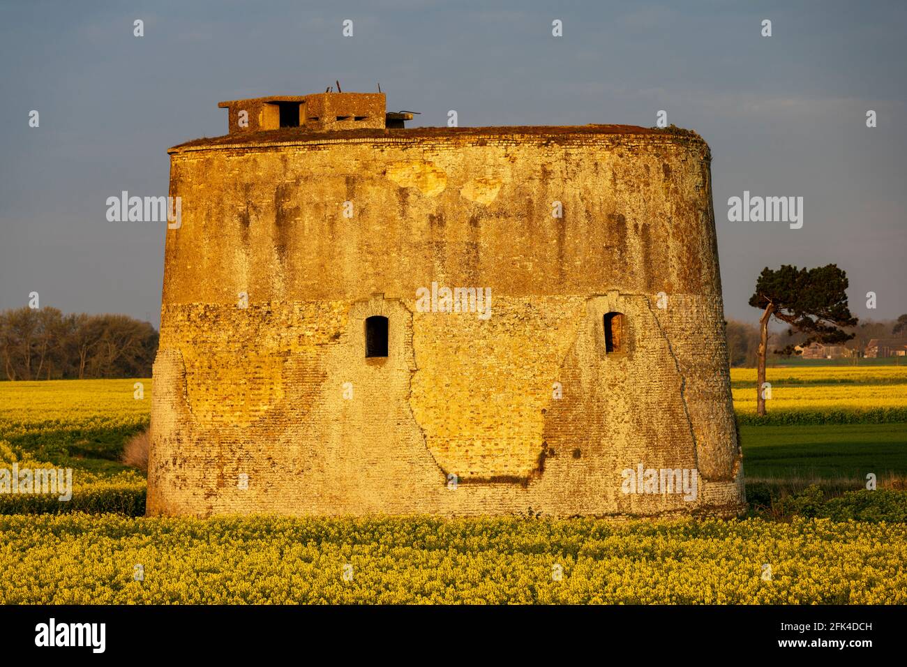 Martello Tower Shingle Street Suffolk UK Stock Photo - Alamy