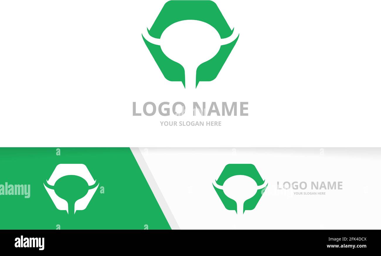 Bladder logo combination. Urinary tract logotype design template Stock ...