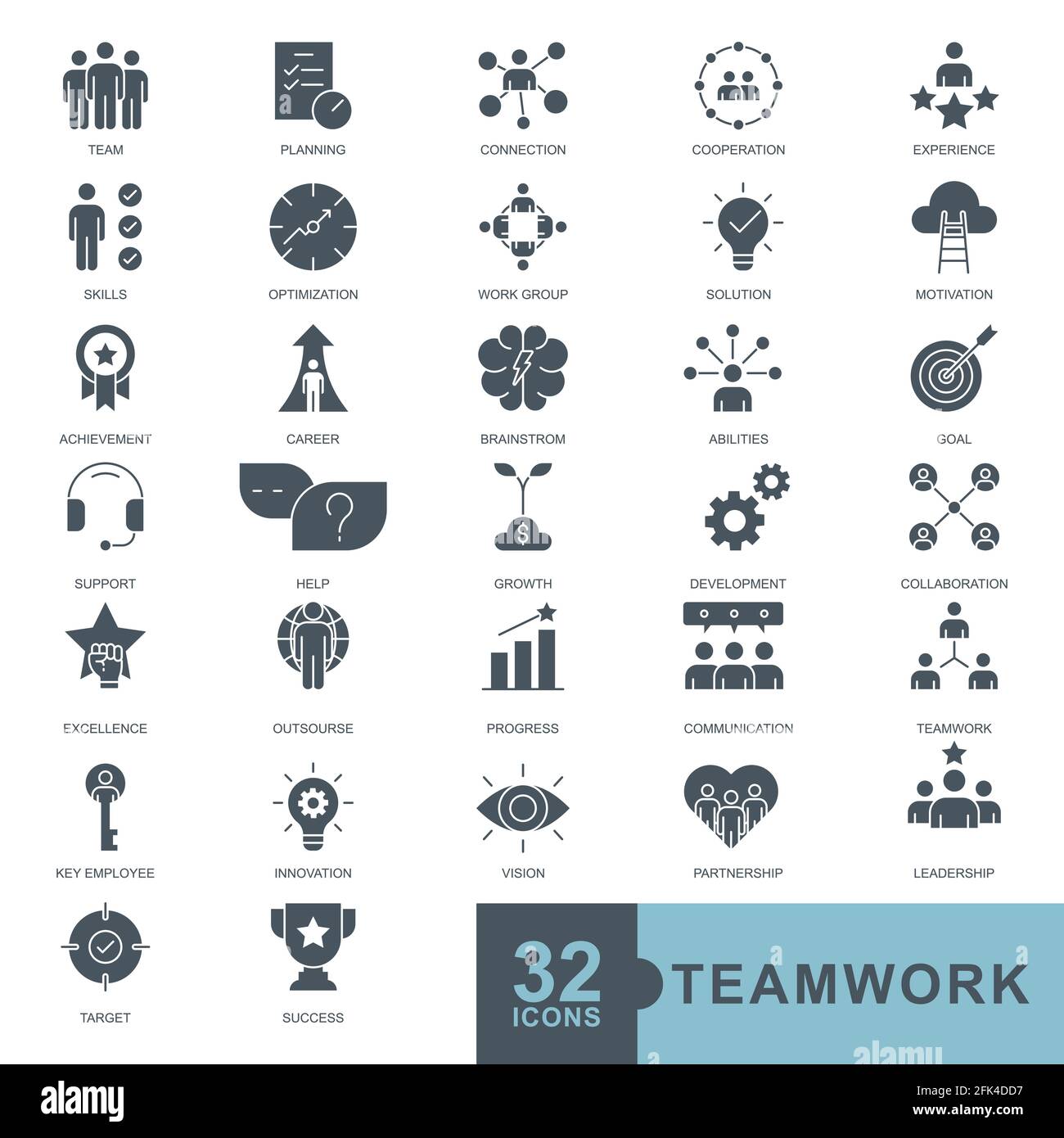 Business teamwork, team building, work group and human resources ...