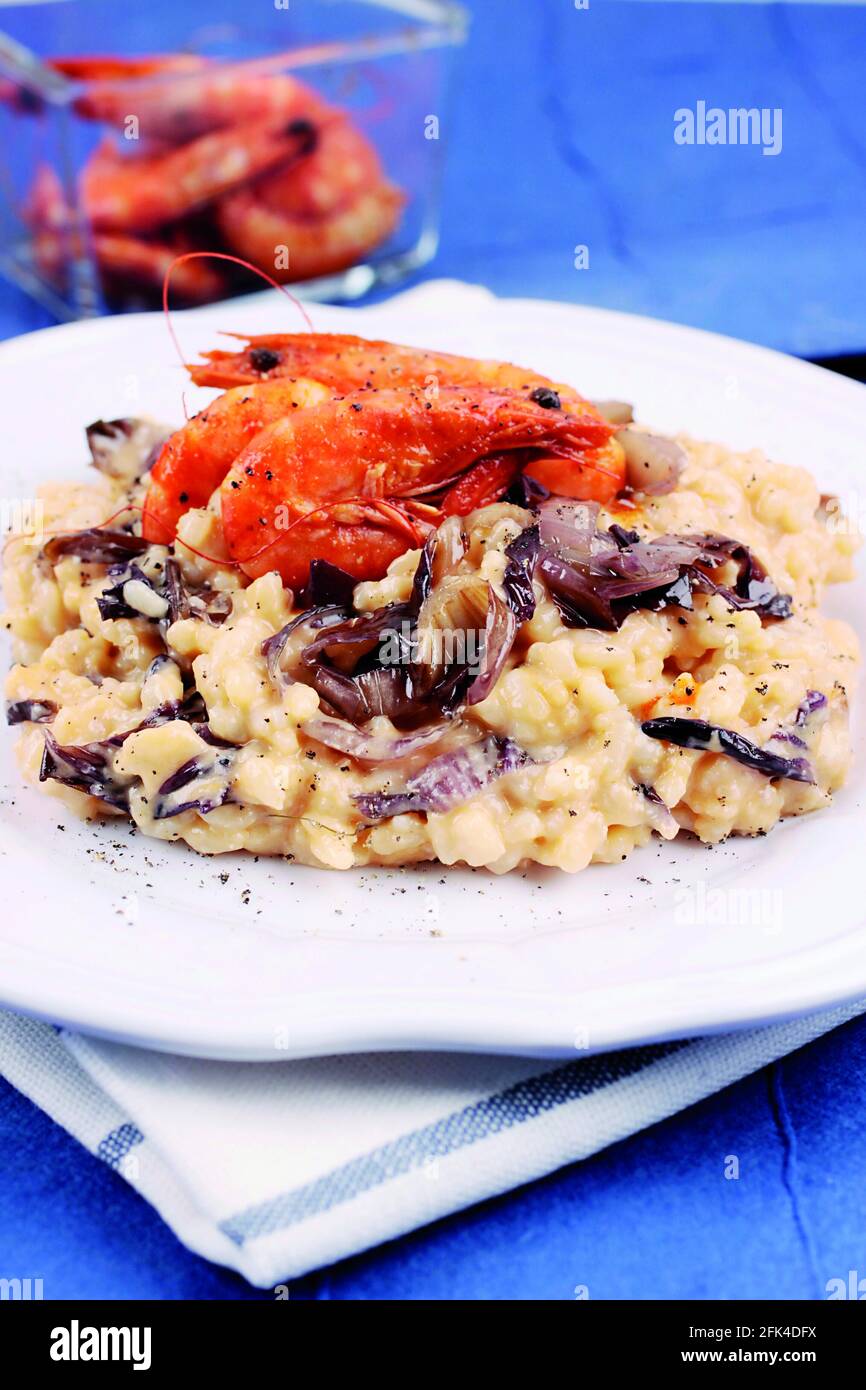 Risotto prawn hi-res stock photography and images - Alamy