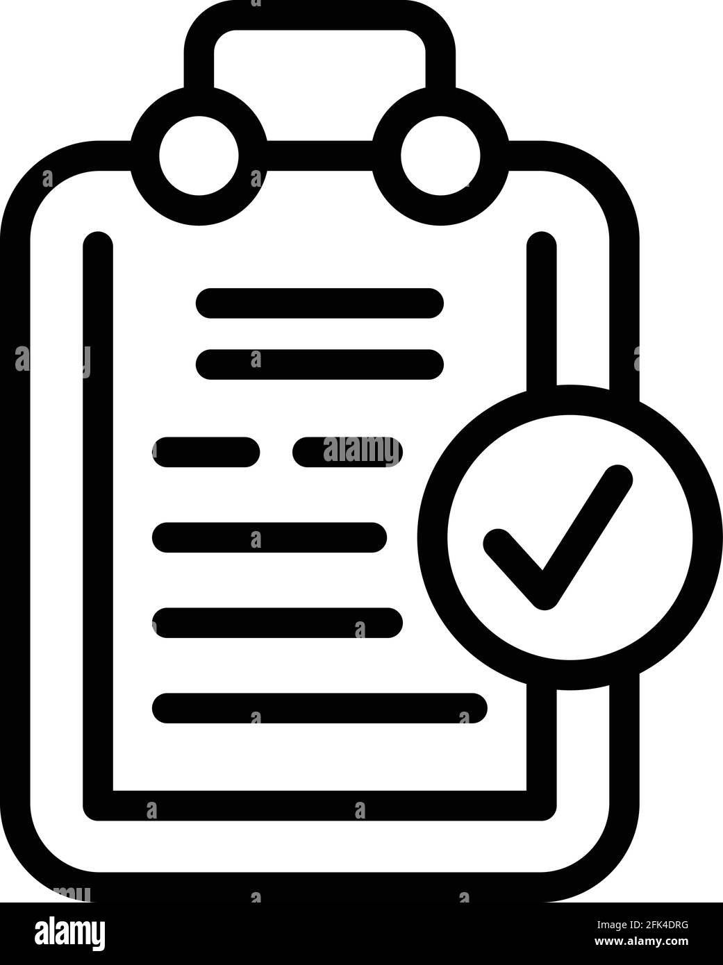 Liability agreement clipboard icon. Outline Liability agreement ...