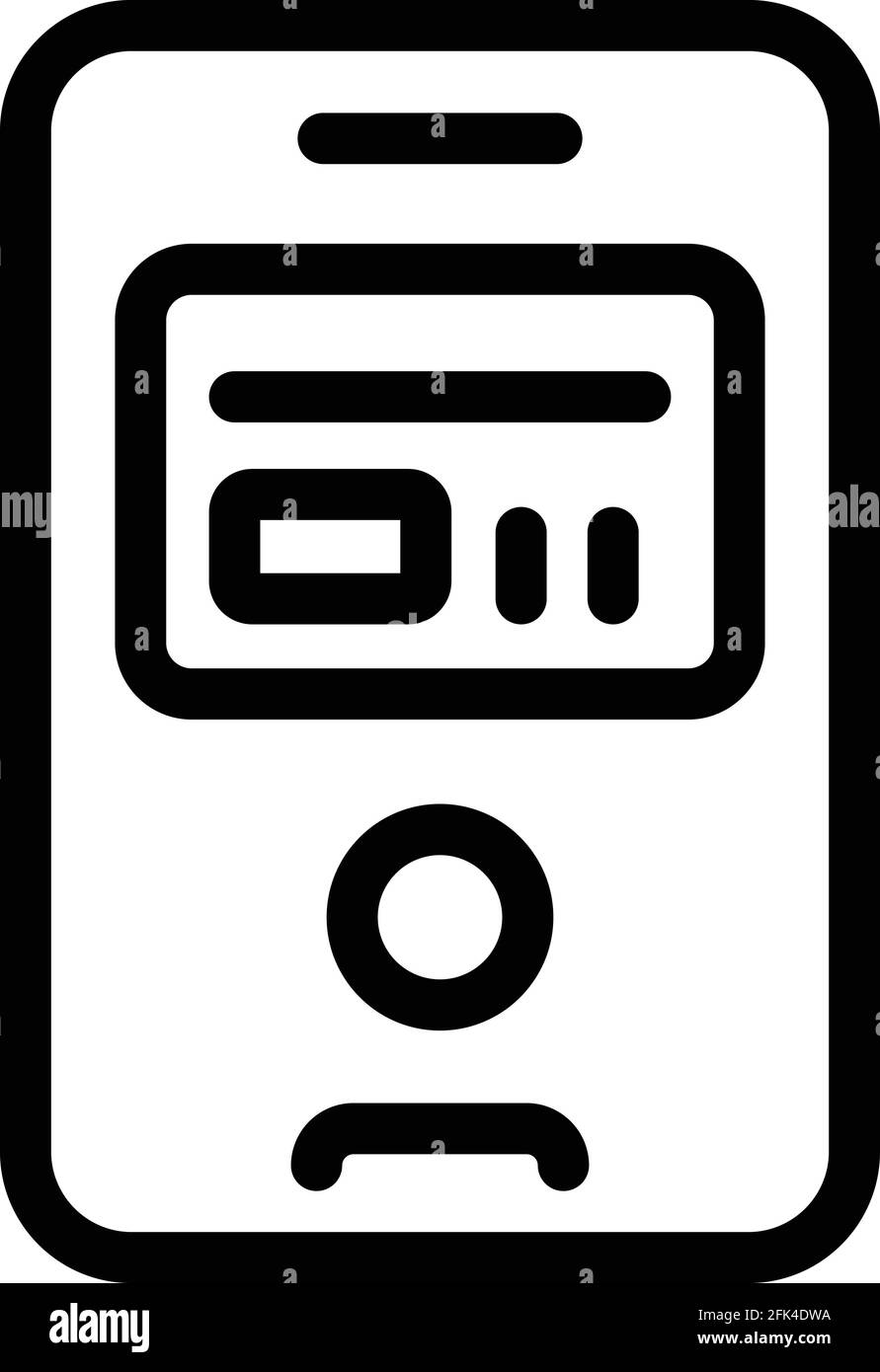 Bank payment cancellation icon. Outline Bank payment cancellation ...
