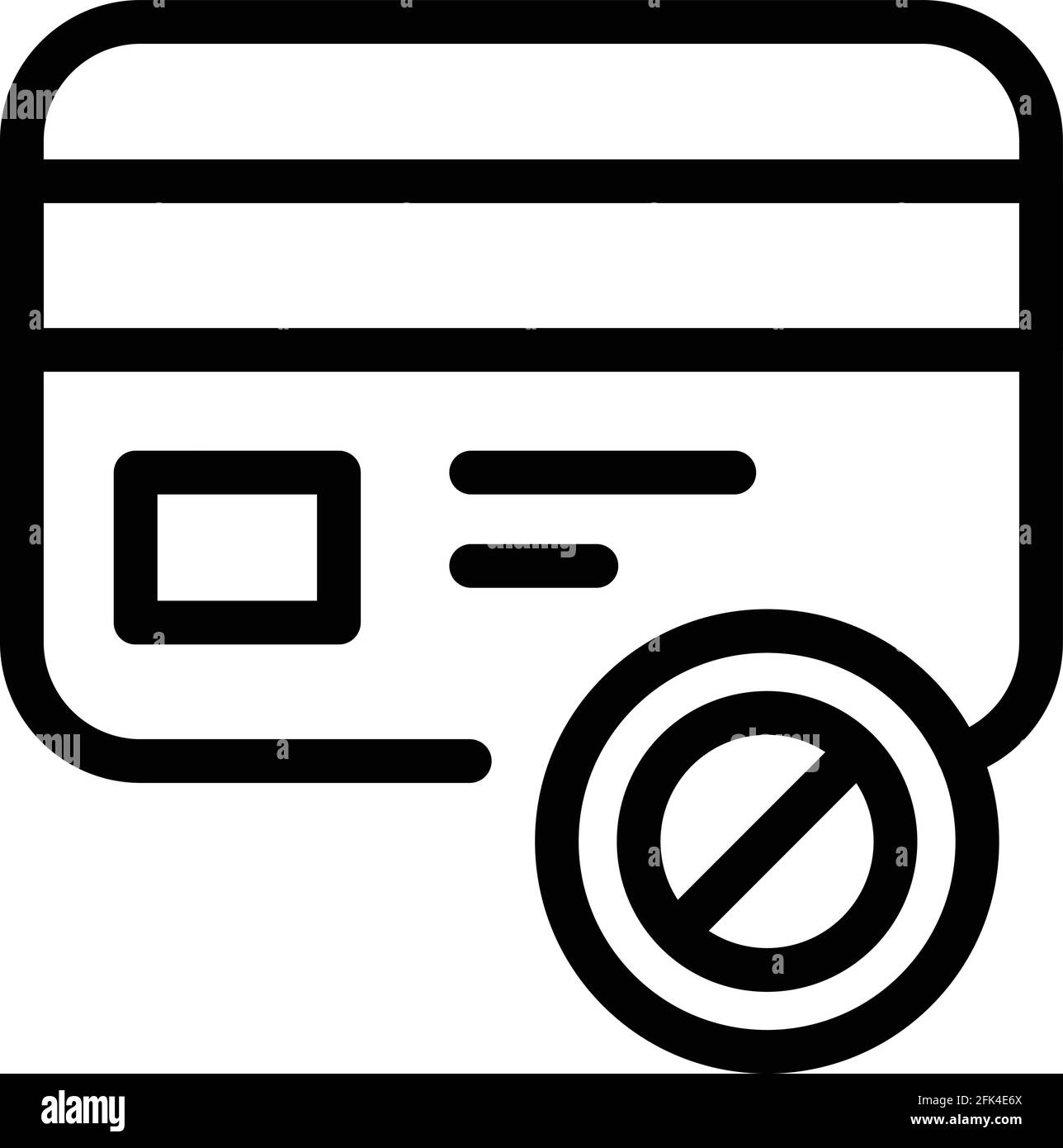 Transaction declined Stock Vector Images - Alamy