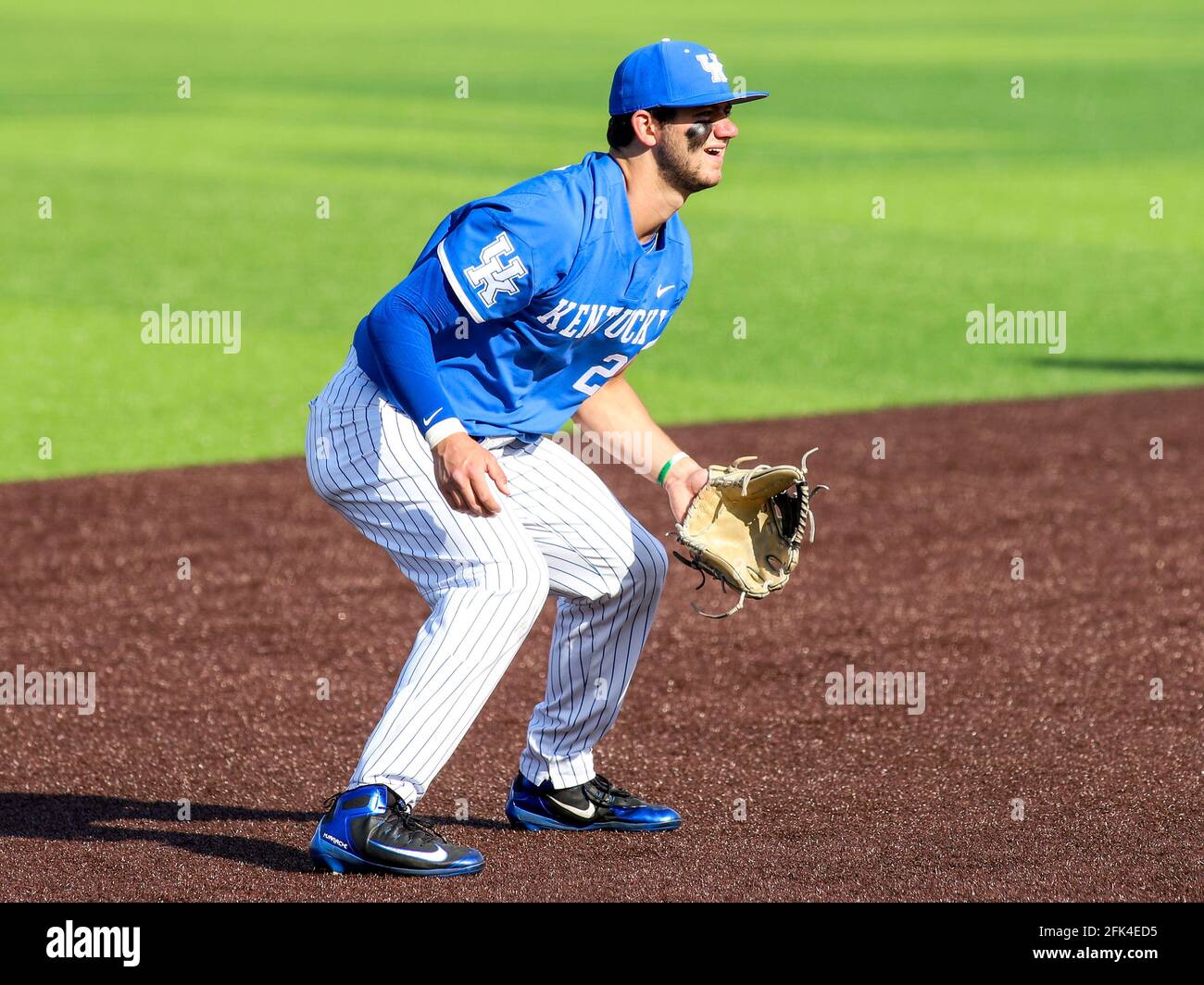 April 20, 2021: Kentuckyâ€™s Jacob Plastiak during a game between the ...