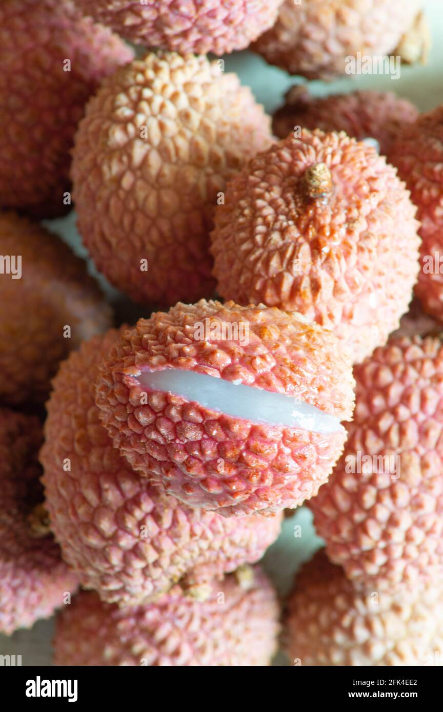 Lichi fruits photography hi-res stock photography and images - Alamy