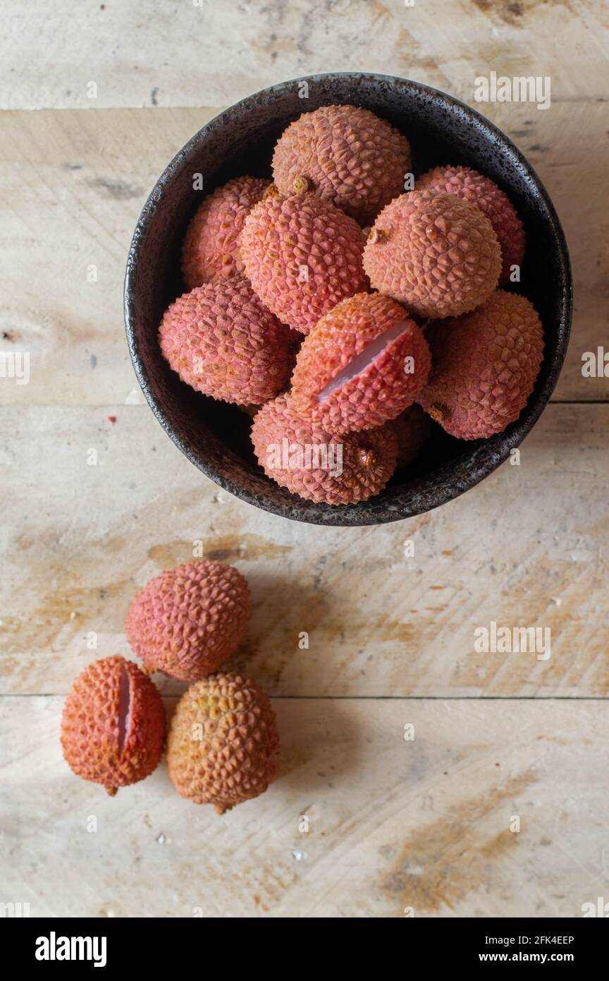 Lichi fruits photography hi-res stock photography and images - Alamy
