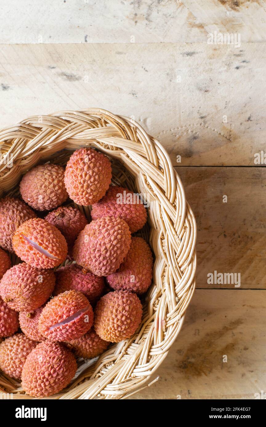 Lichi fruits photography hi-res stock photography and images - Alamy
