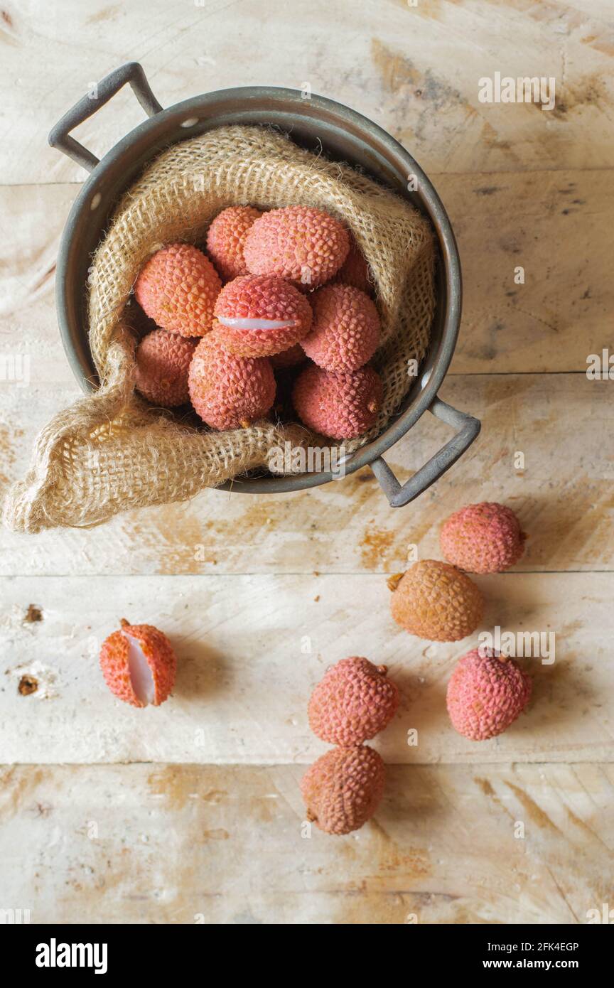 Lichi fruits photography hi-res stock photography and images - Alamy