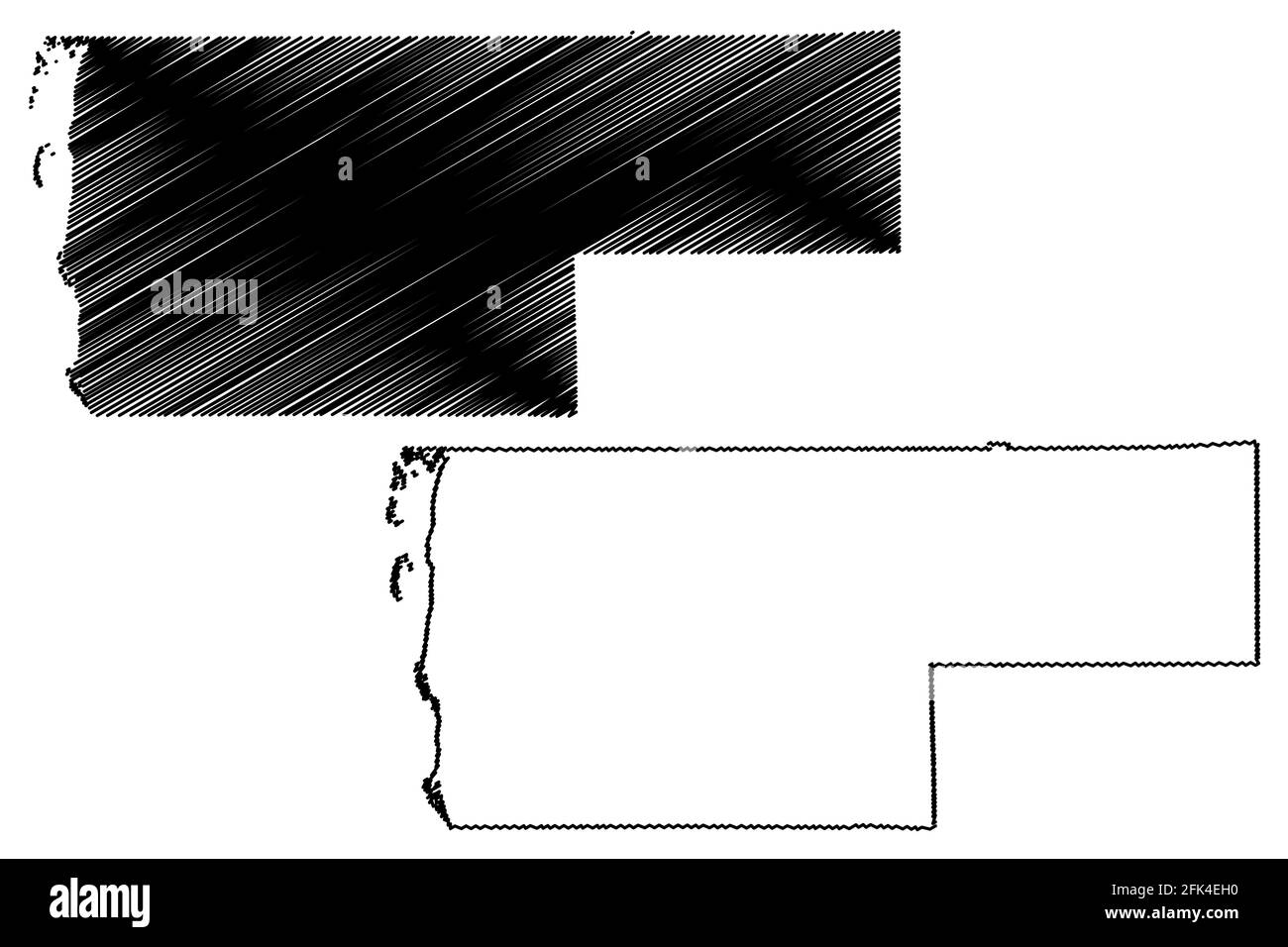 Map of north vernon Stock Vector Images - Alamy
