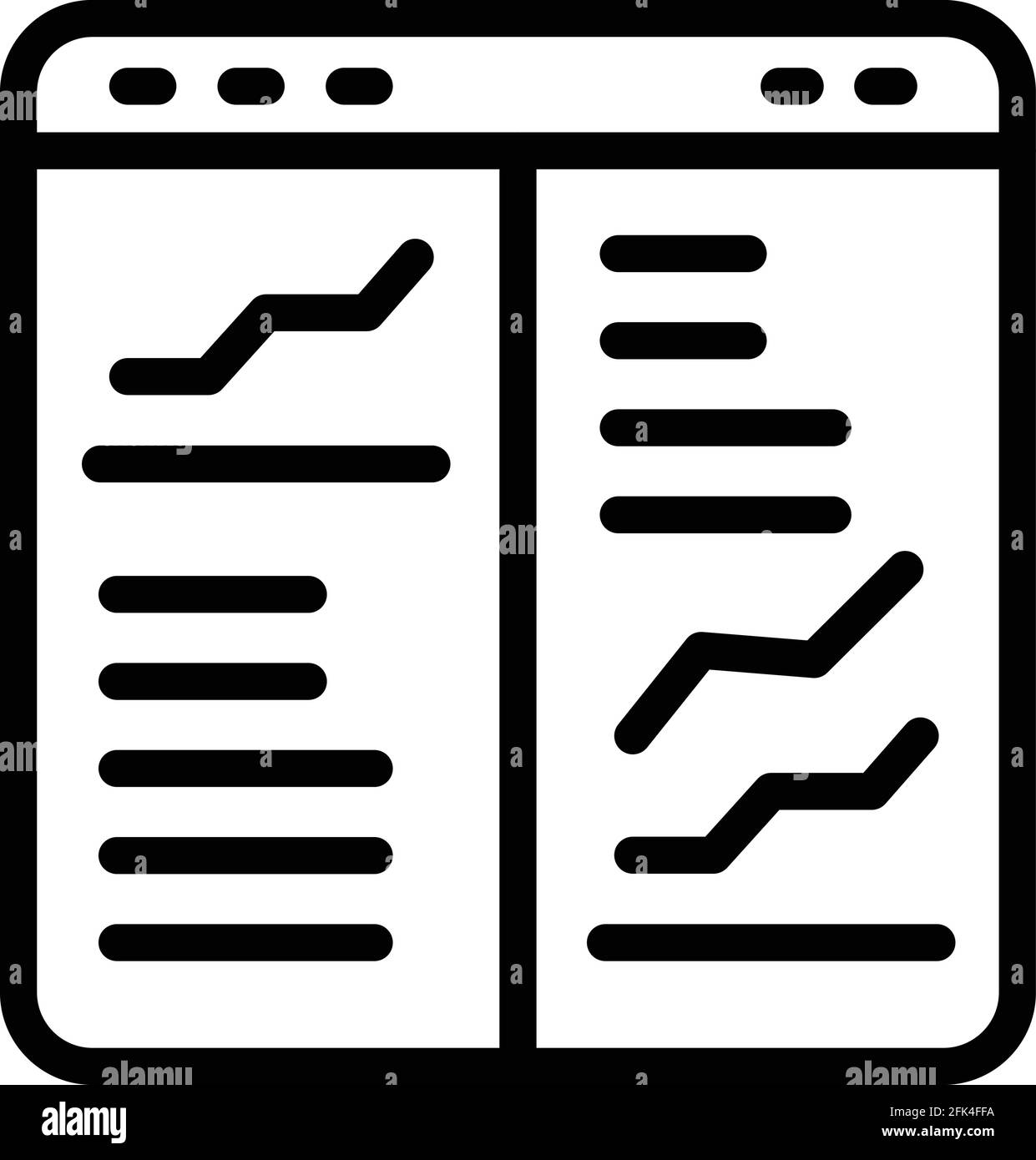 Result money web page icon. Outline Result money web page vector icon ...