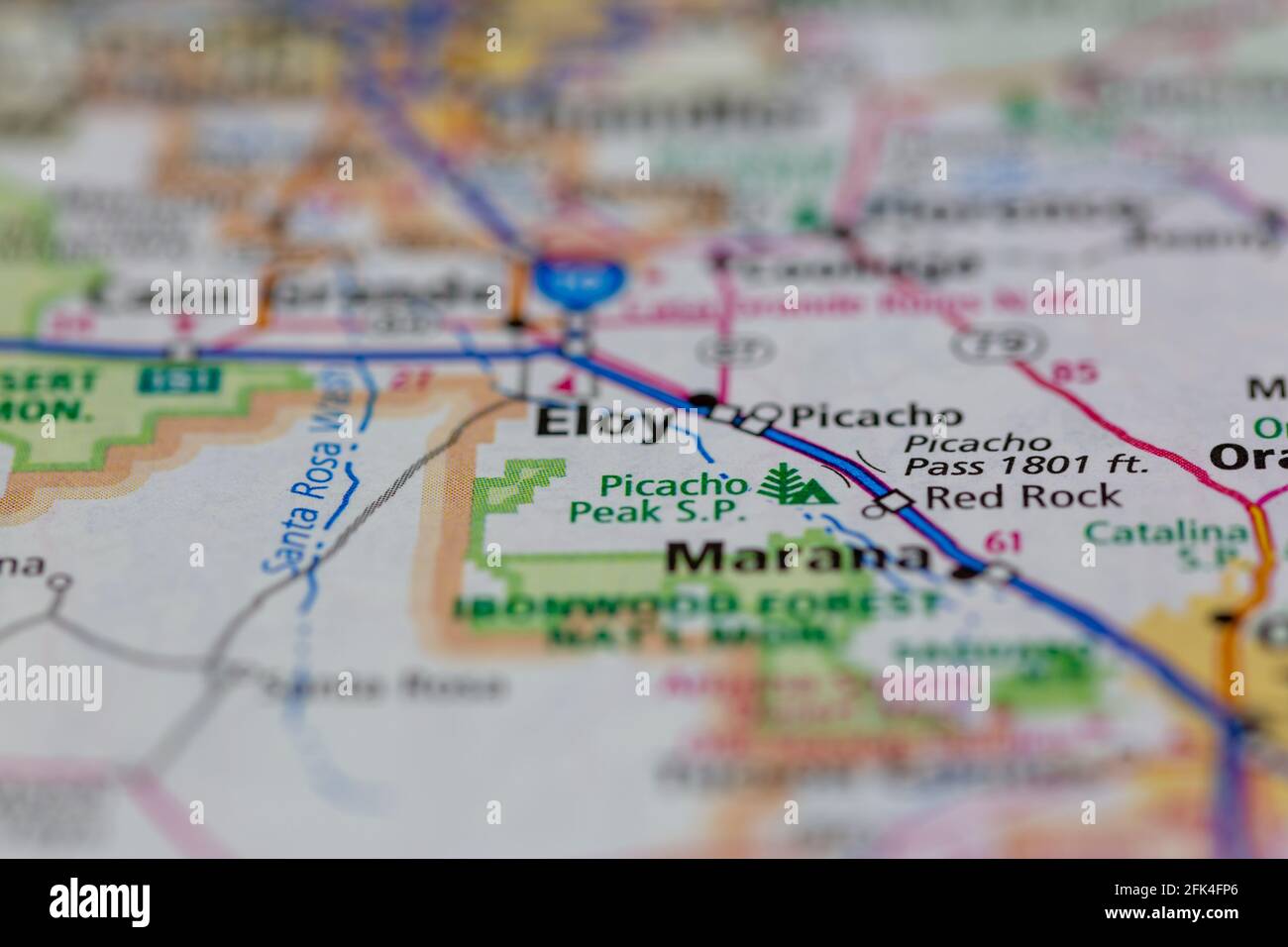 Picacho Pass Map Picacho Peak Via Hunter Trail | Most Dangerous Hike