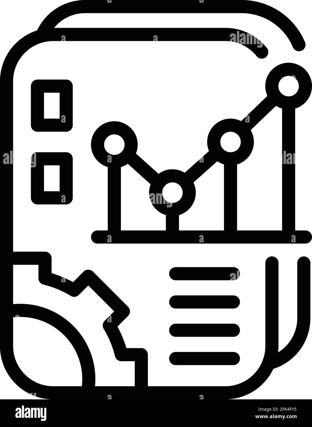 Result money icon. Outline Result money vector icon for web design ...