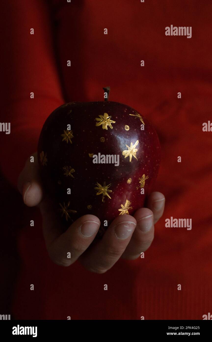 A magic apple from the movie Fantastic Mr Fox Stock Photo - Alamy
