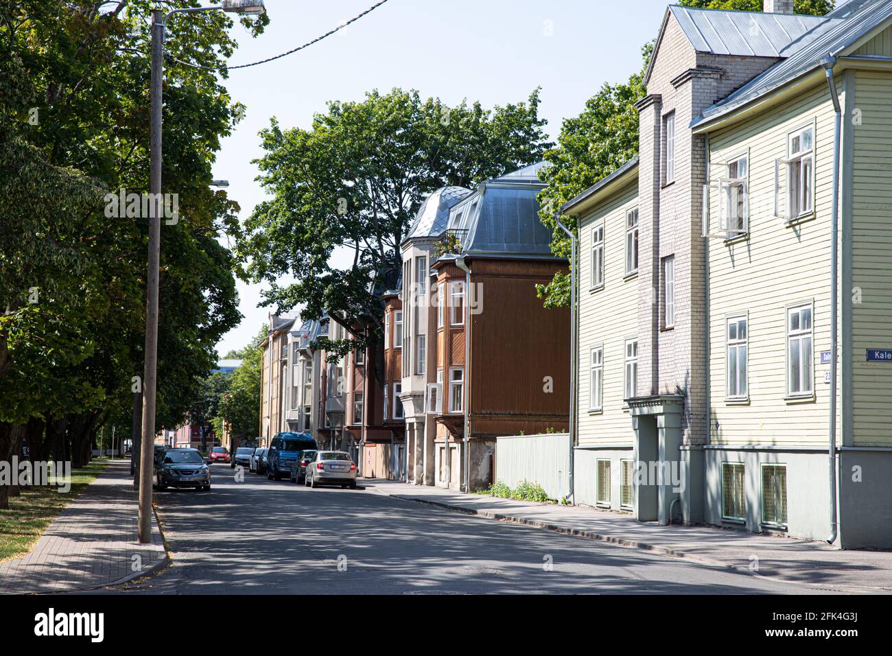 Kalamaja, Tallinn, Estonia Stock Photo - Alamy