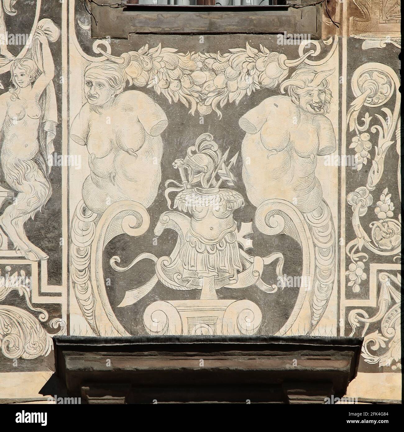 Sgraffito design hi-res stock photography and images - Alamy