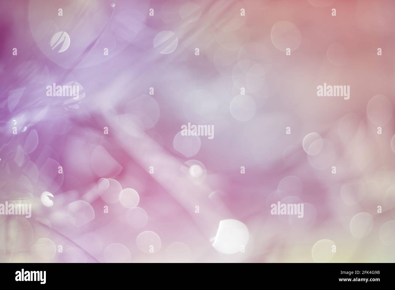 Defocused Bokeh, twinkling lights pink blurred bokeh abstract light ...