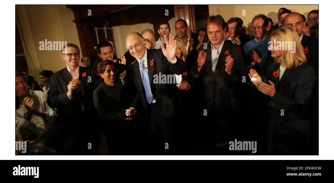 Michael Howard makes his first speech as leader of the Conservative ...