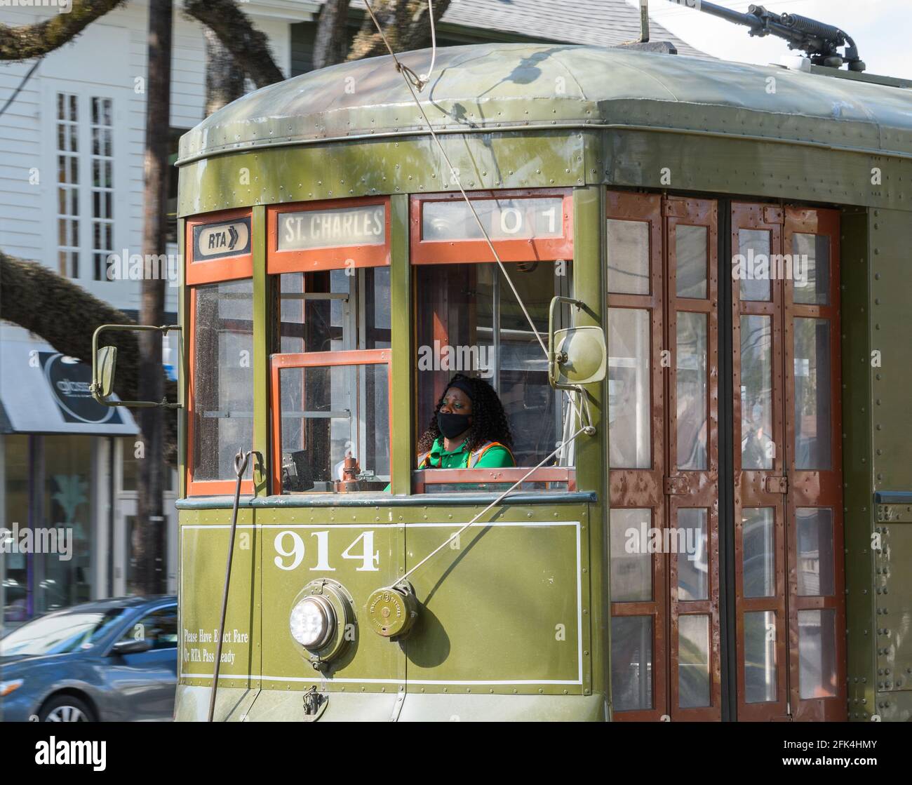 Streetcar conductor hi-res stock photography and images - Alamy