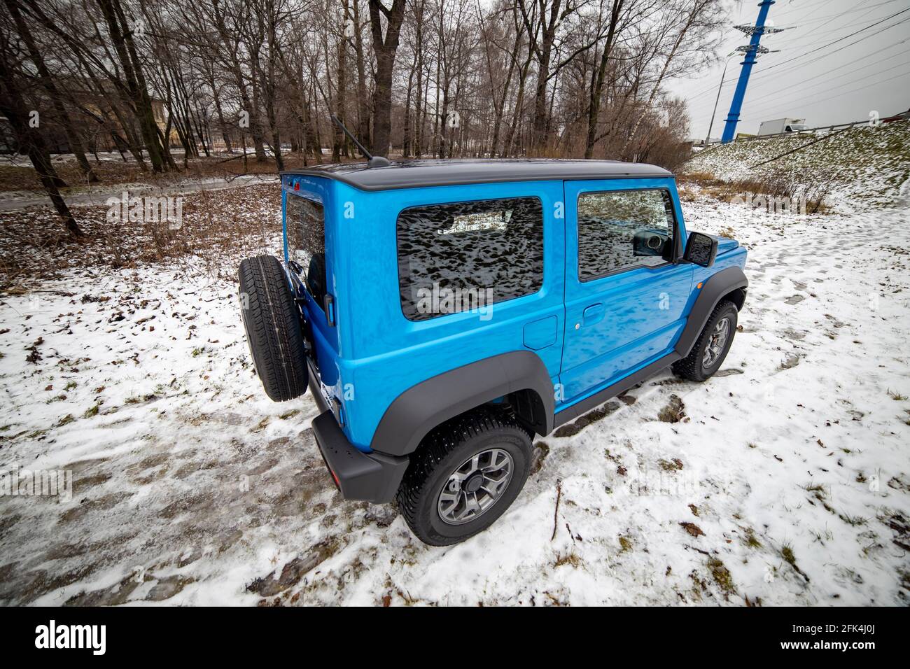 Suzuki jimny mini 4x4 hi-res stock photography and images - Alamy