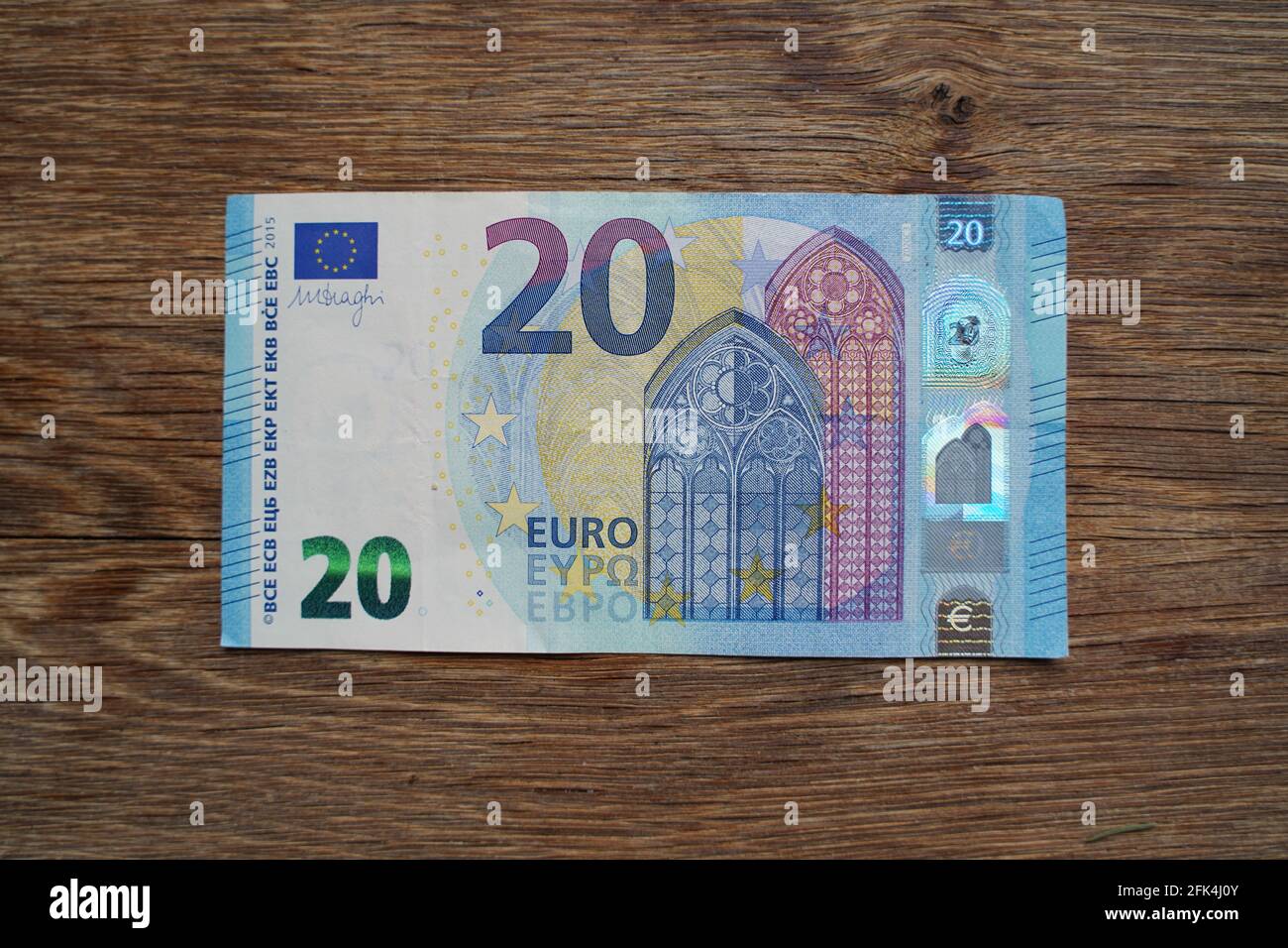 20 Euro Banknote Stock Photo - Alamy