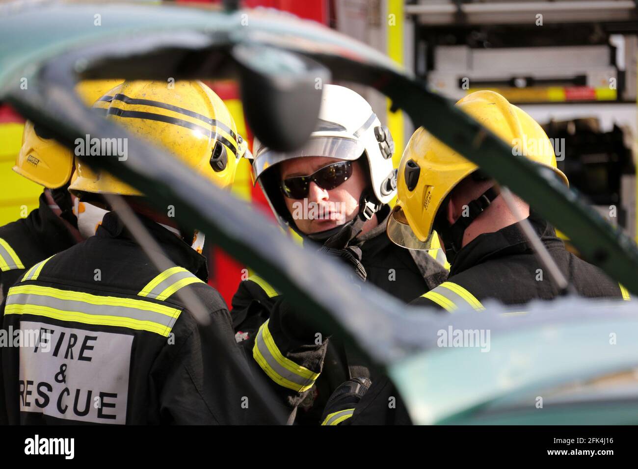 Ayr Fire Station.Ayr, Ayrshire, Scotland, UK Retained Firefighters from ...