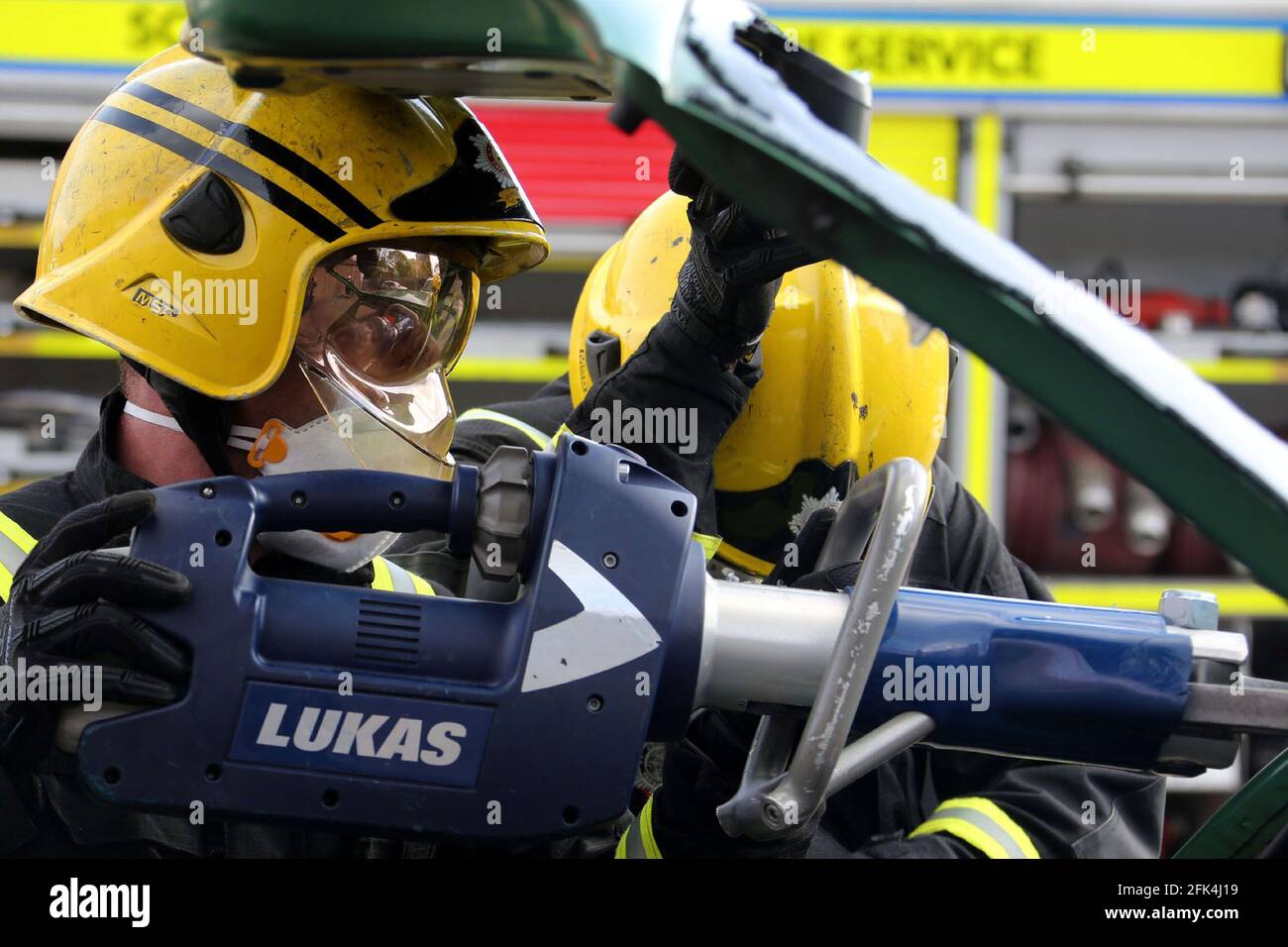 Retained Fireman High Resolution Stock Photography and Images - Alamy