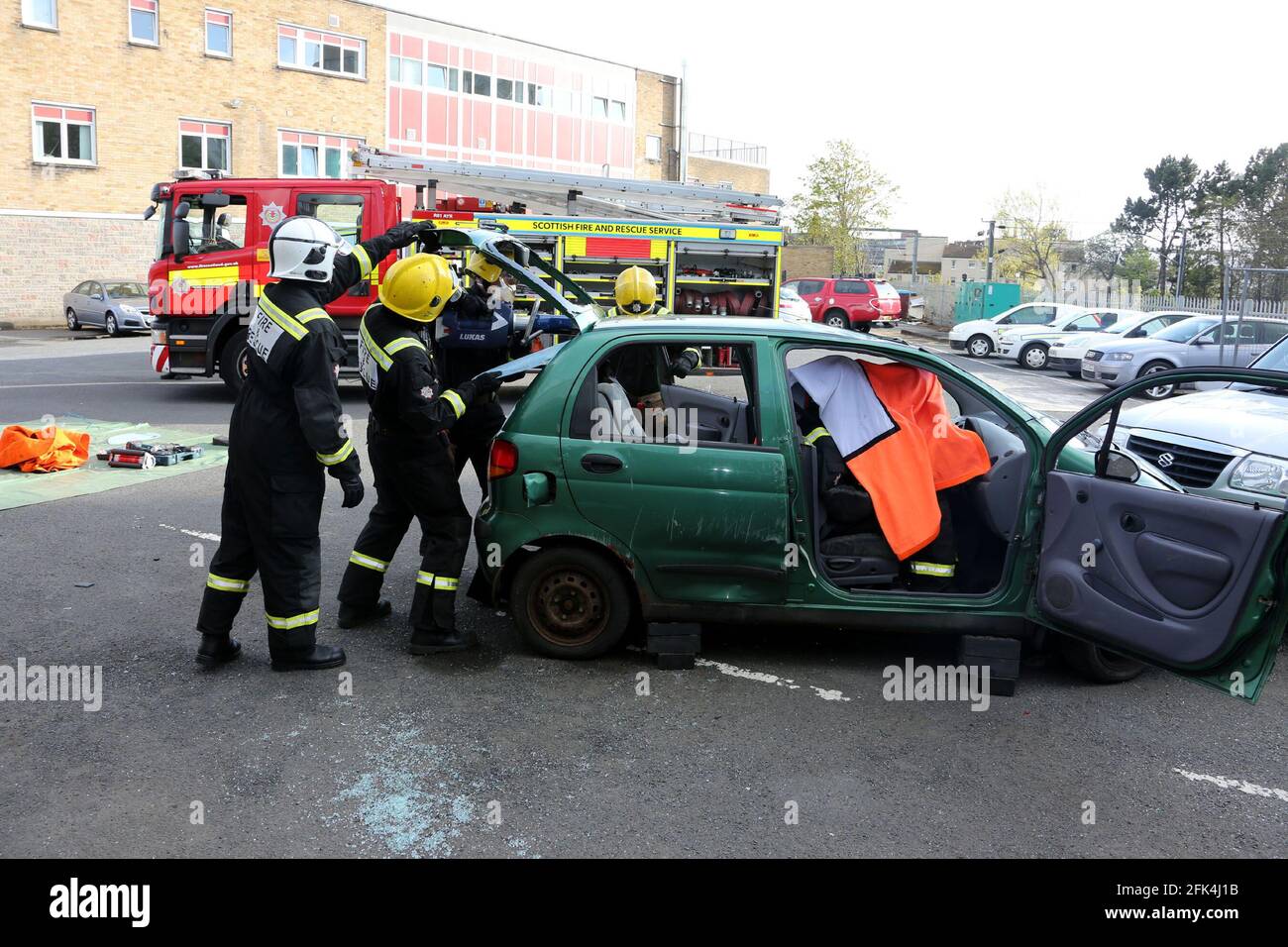 Scottish fire and rescue volunteer hi-res stock photography and images ...