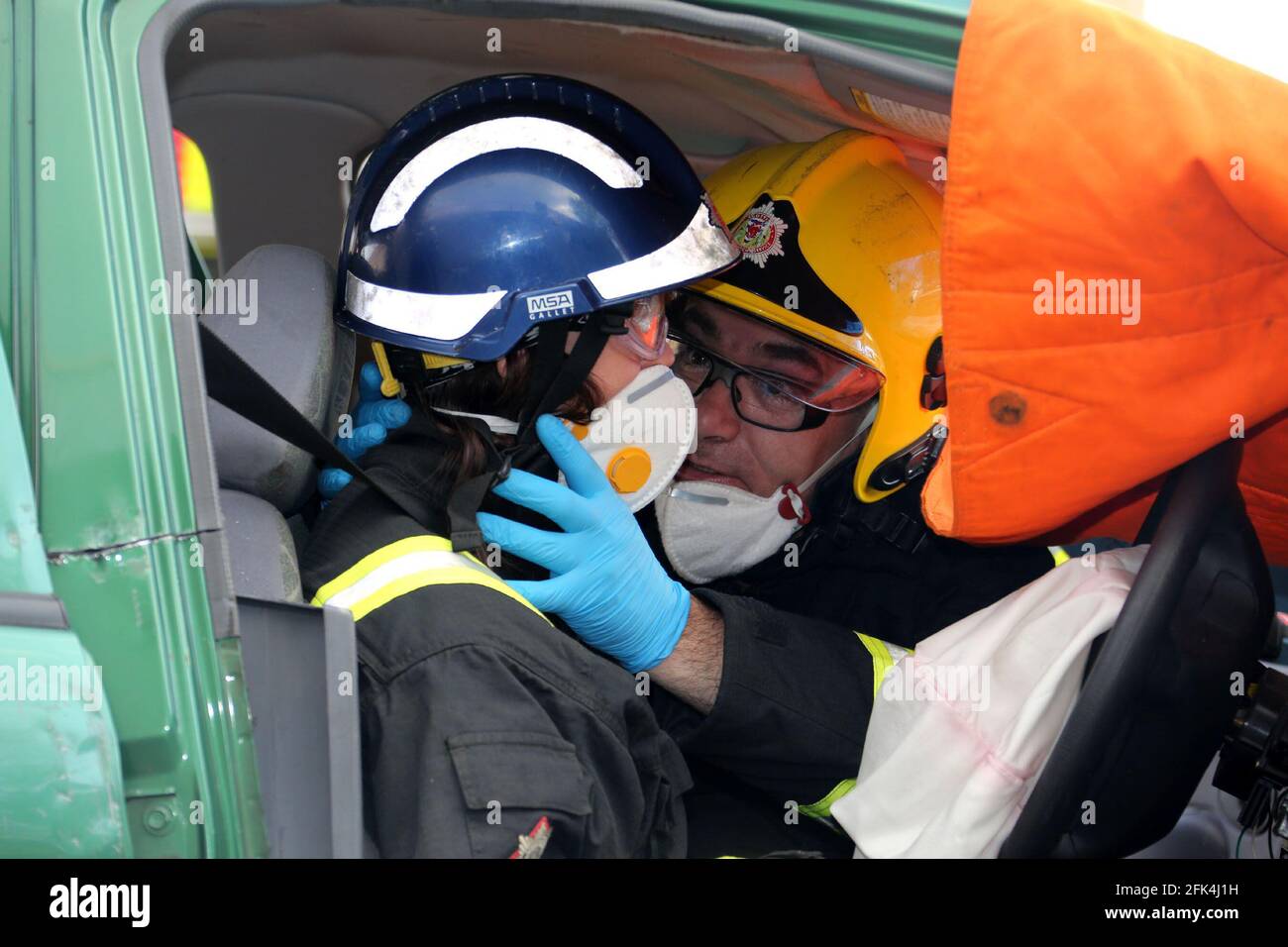 Ayr Fire Station.Ayr, Ayrshire, Scotland, UK Retained Firefighters ...