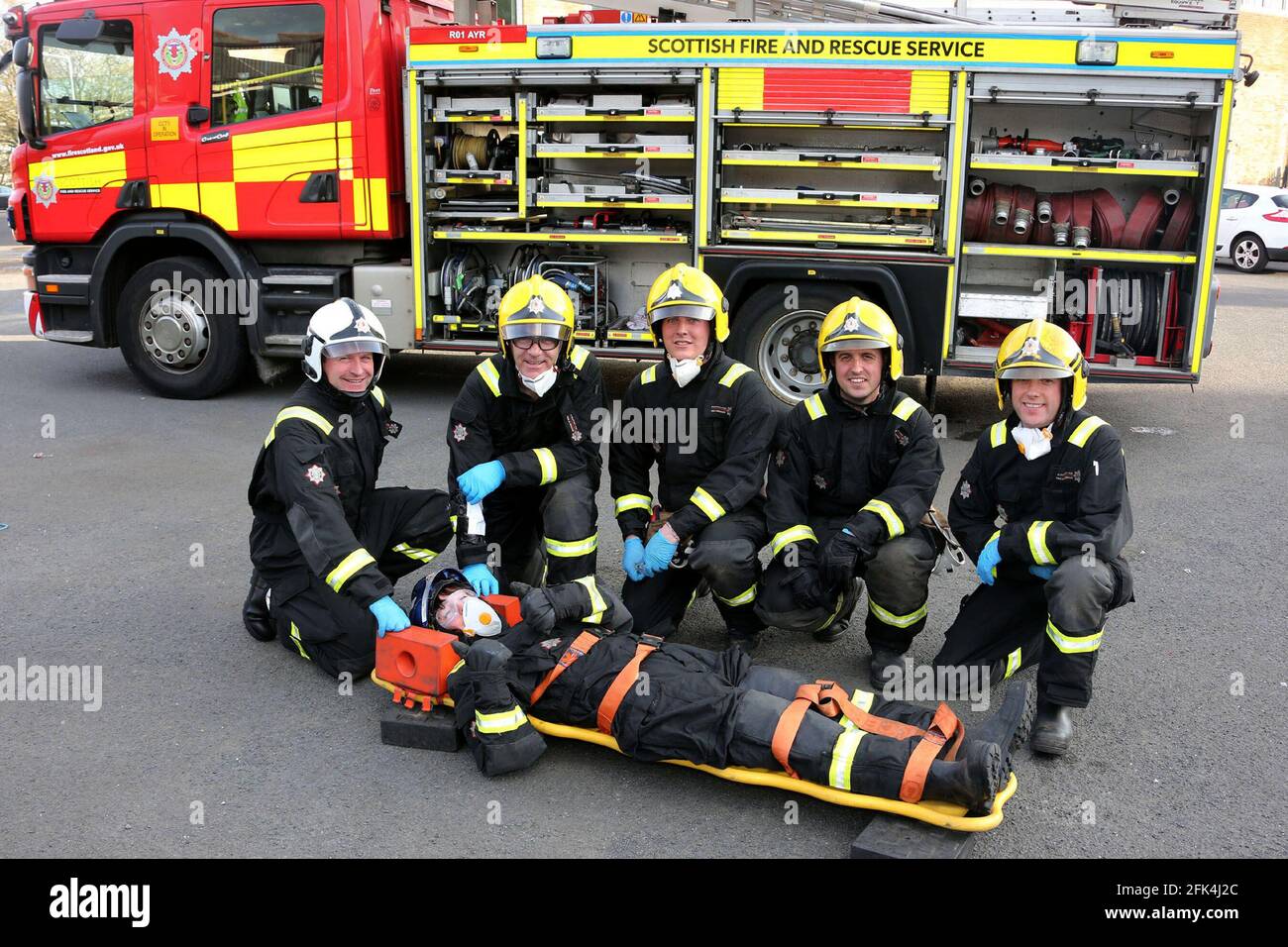 Ayr fire station hi-res stock photography and images - Alamy