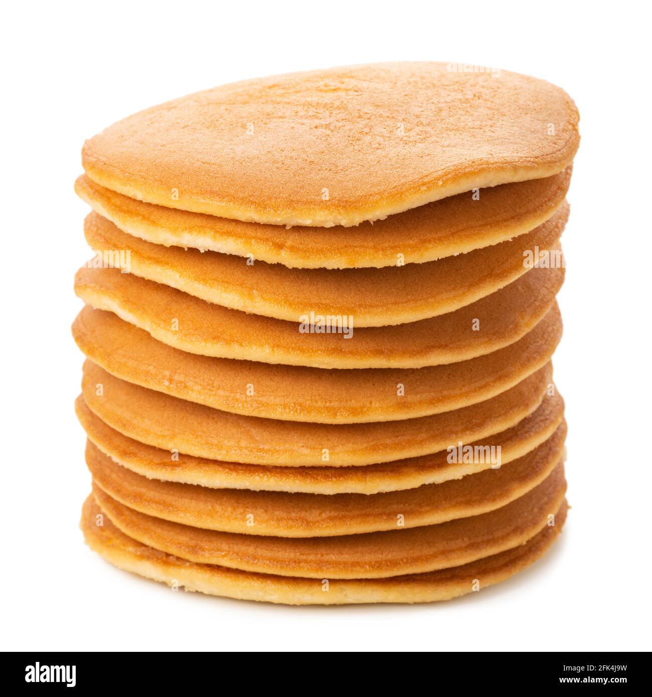 American breakfast pancakes stack Cut Out Stock Images & Pictures - Alamy