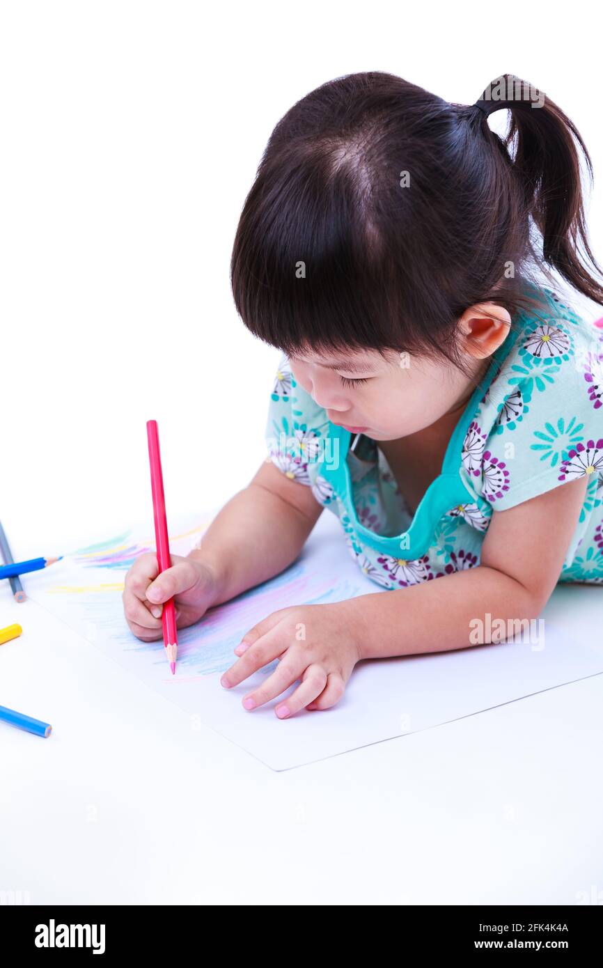 Child 3 years drawing hi-res stock photography and images - Alamy