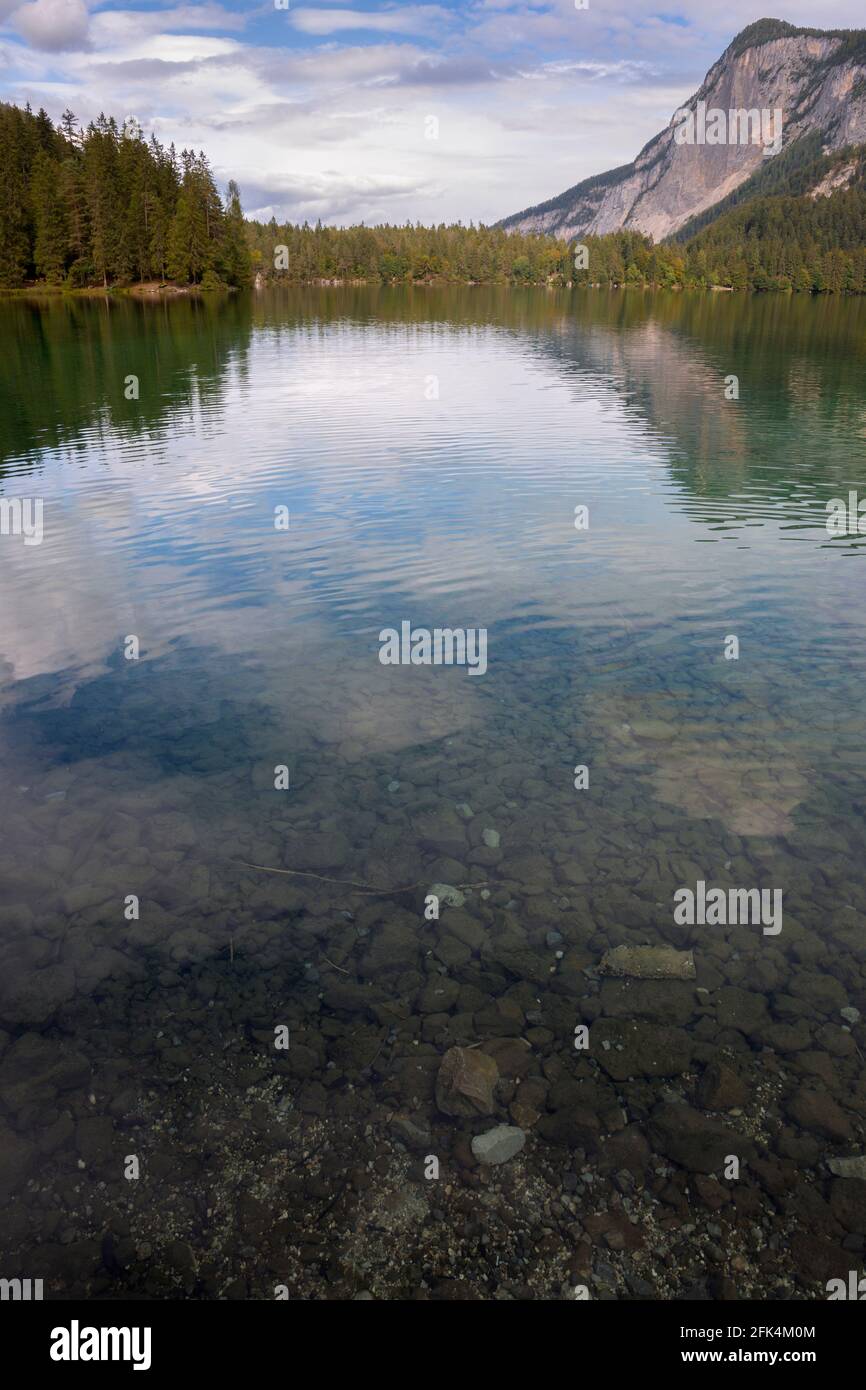Reflections in tovel lake hi-res stock photography and images - Alamy