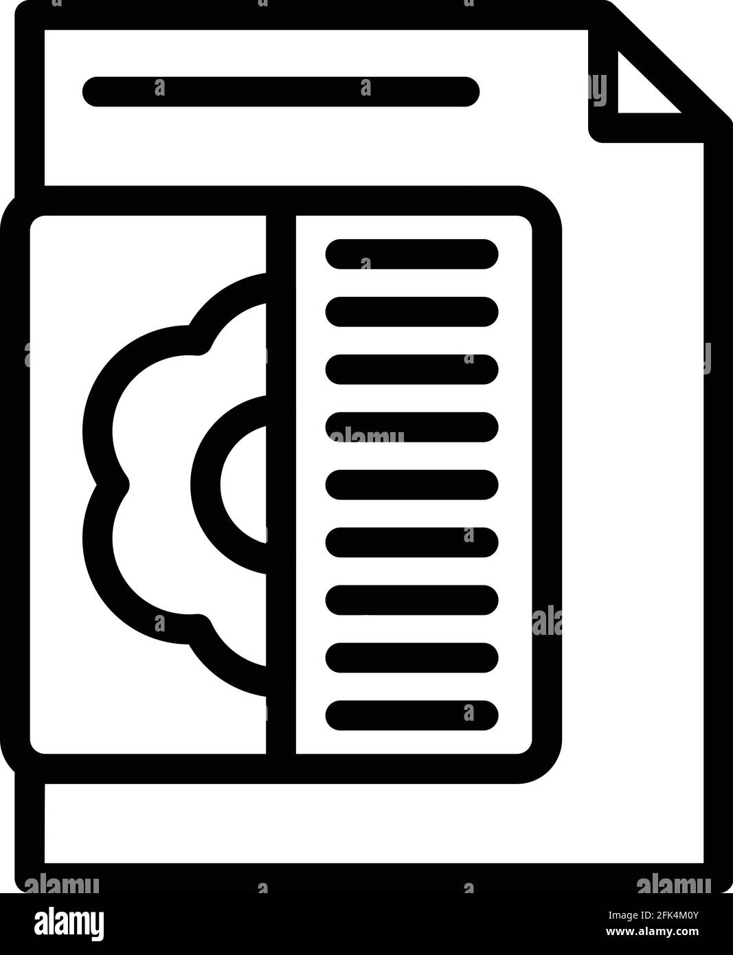 Printing page icon. Outline Printing page vector icon for web design ...