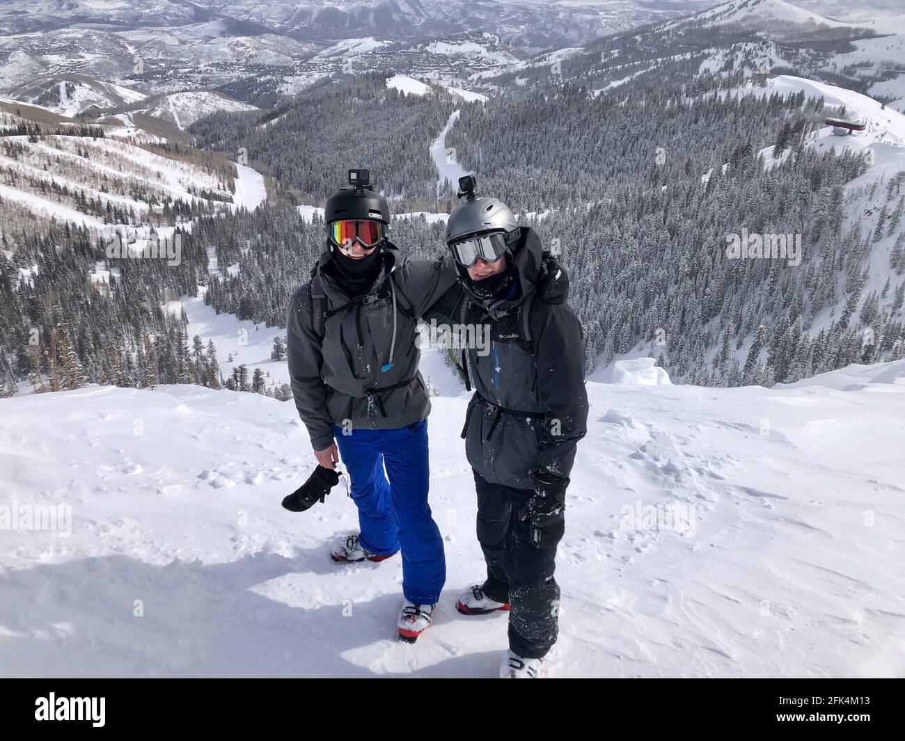 Erik with his brother who captured the footage. VERMONT, USA: EPIC FAIL ...