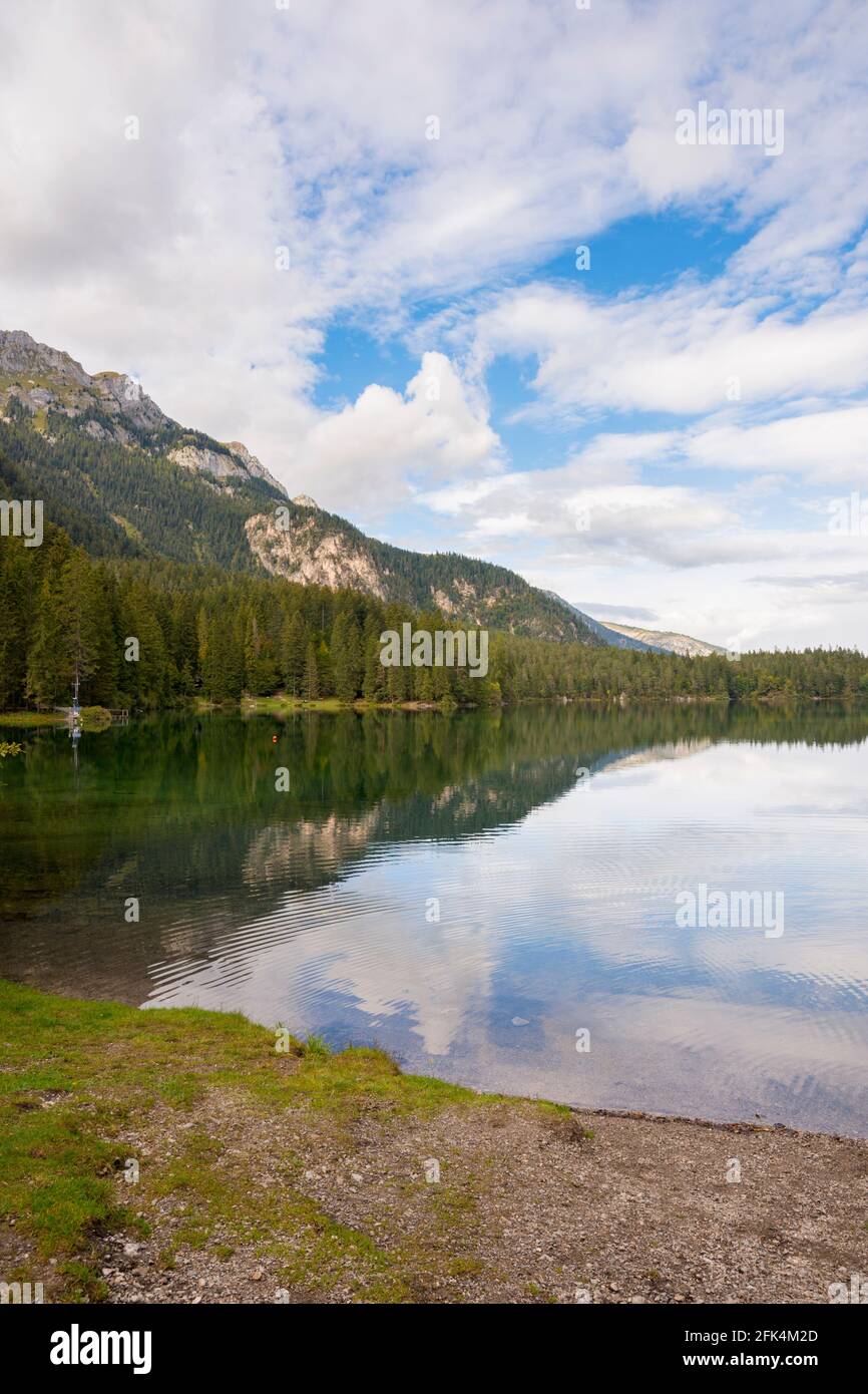 Reflections in tovel lake hi-res stock photography and images - Alamy