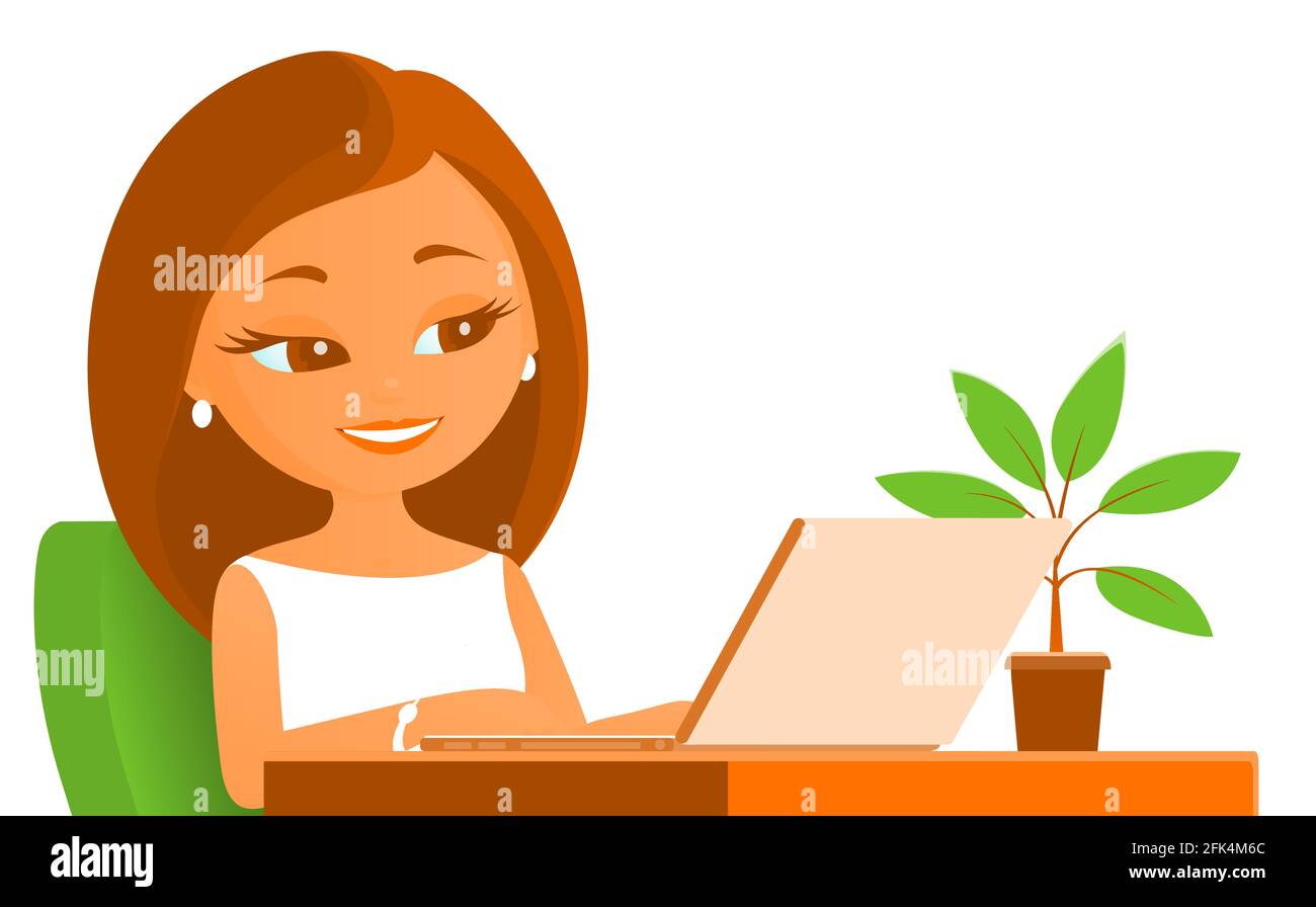 Women Working In Office Clipart Images