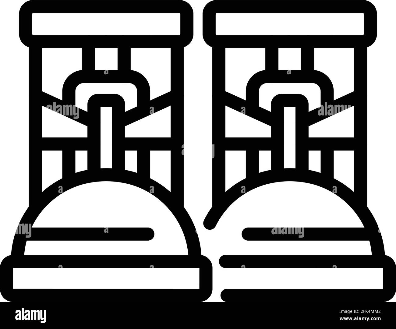 Scouting Icon Outline Scouting Vector Icon For Web Design Isolated On White Background Stock