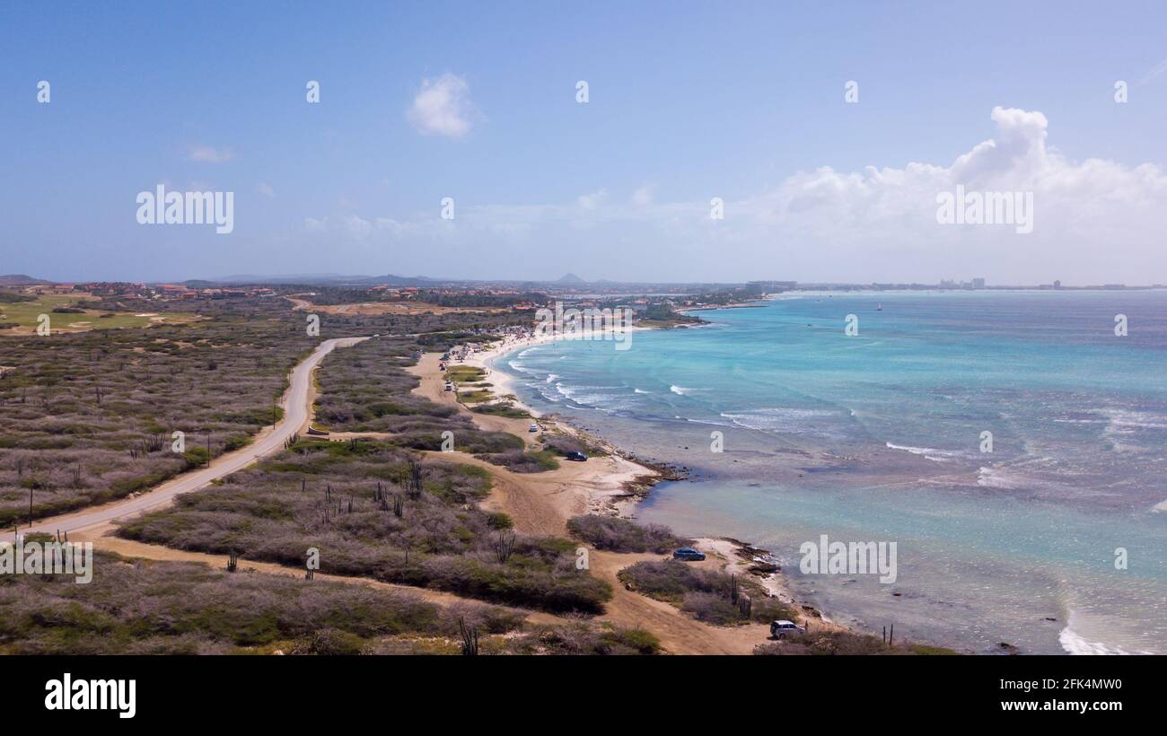 Beaches in aruba hi-res stock photography and images - Alamy
