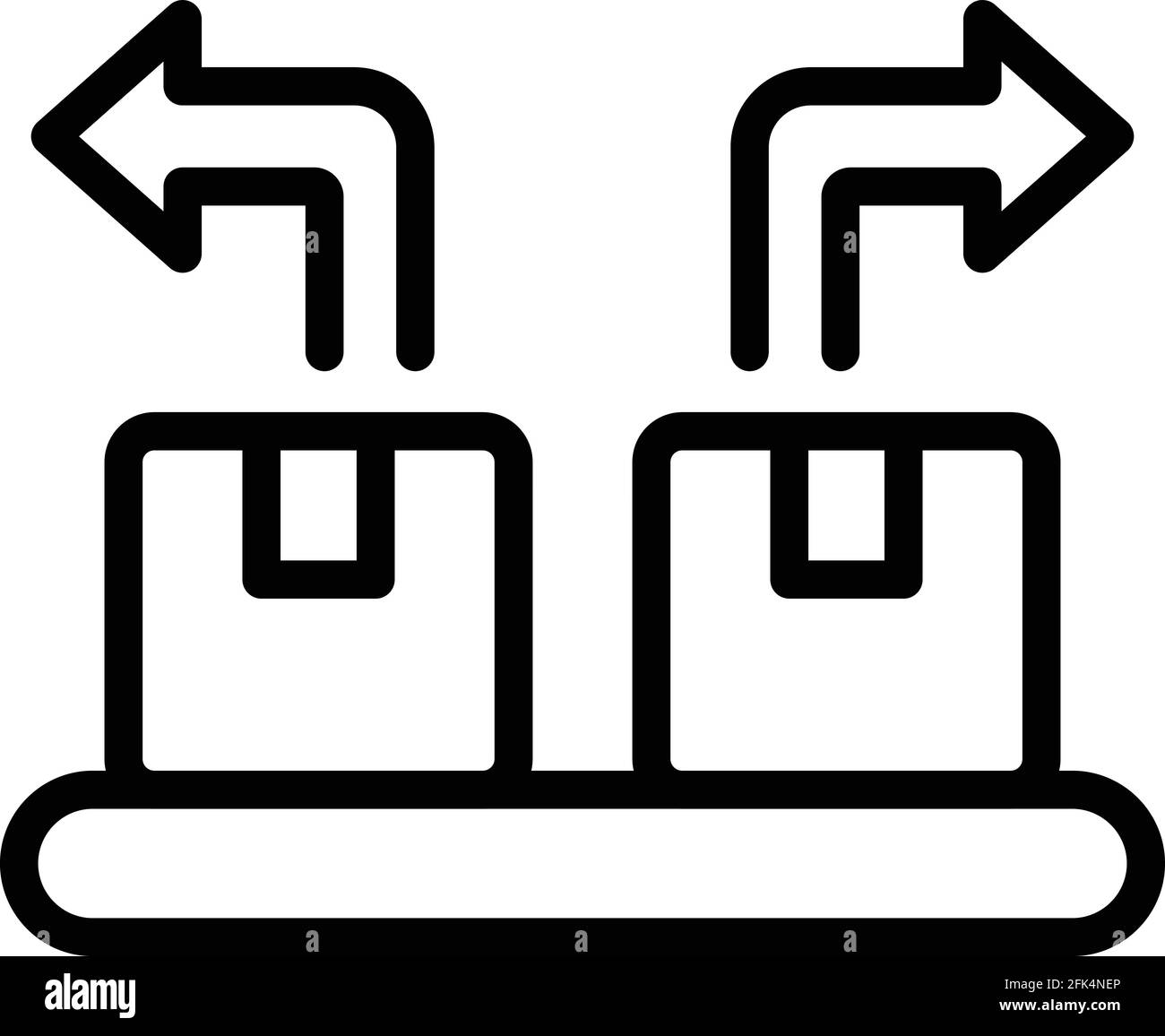 Delivery order icon. Outline Delivery order vector icon for web design ...