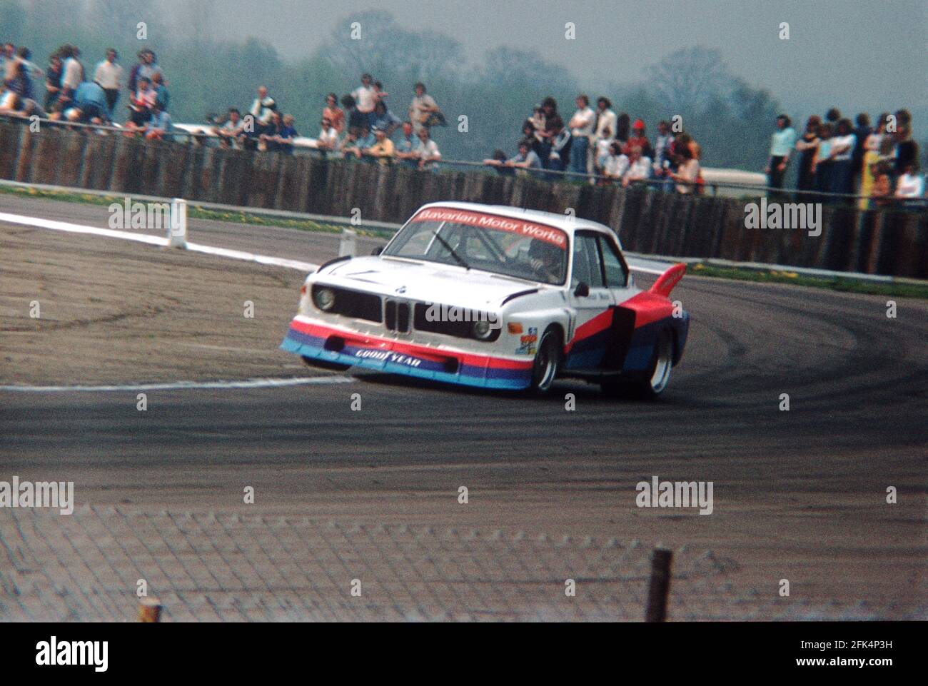 The works BMW 3.2 CSL Turbo of Ronnie Peterson and Gunnary Nielsson in ...