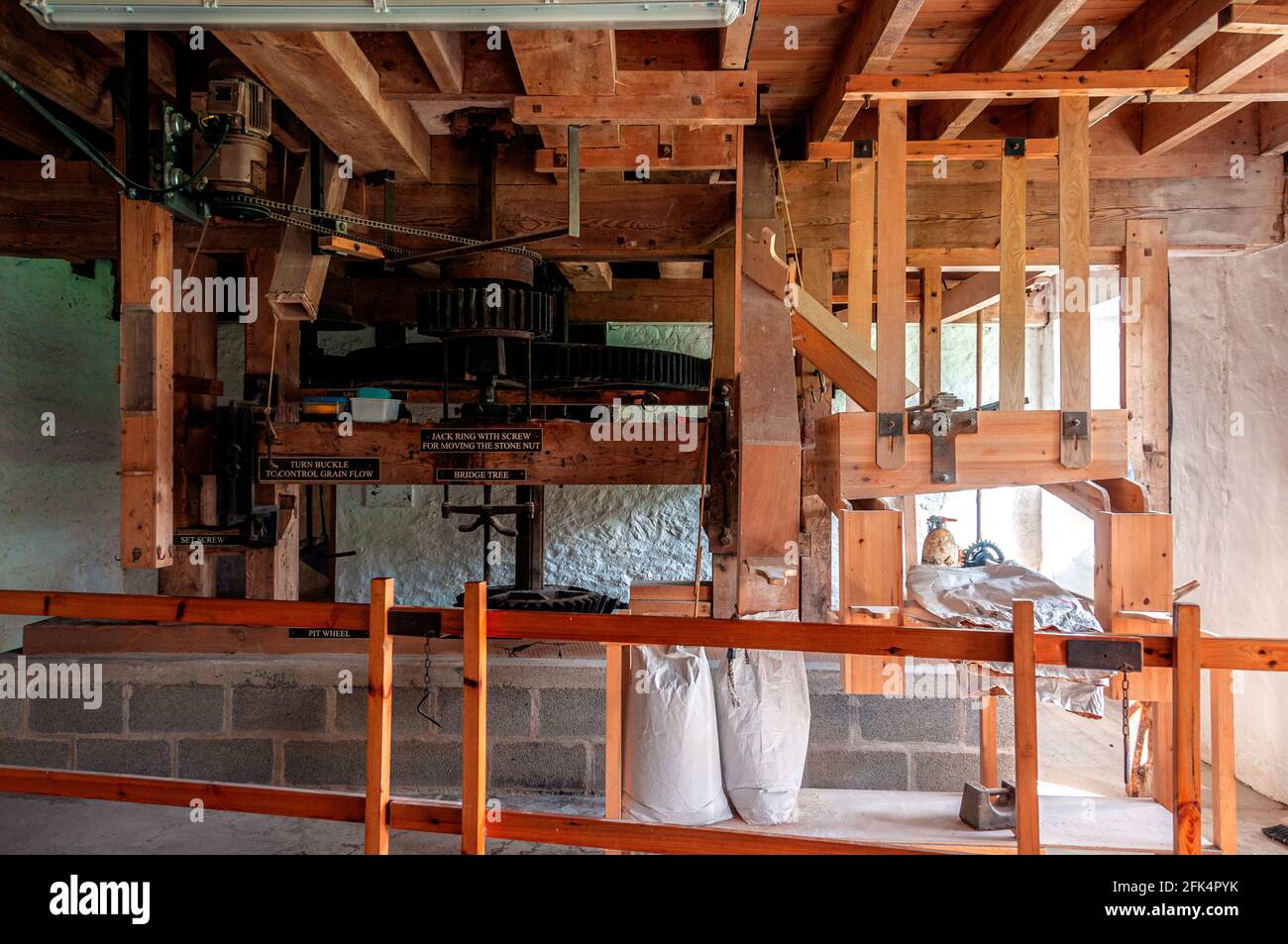 Traditional methods and original machinery driven by the River Till ...