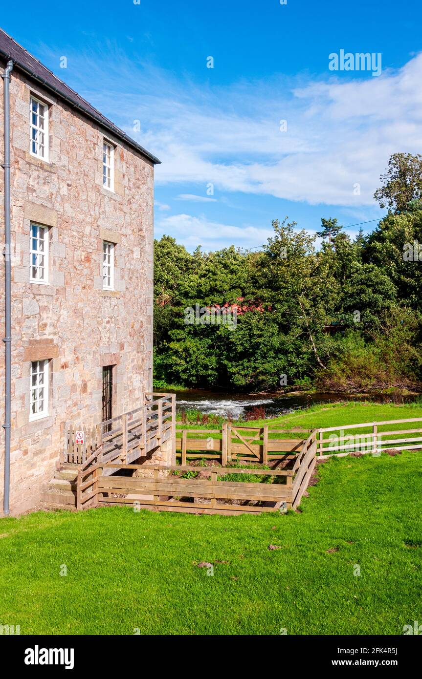 Heatherslaw Corn Mill is a working, restored Victorian water mill which ...