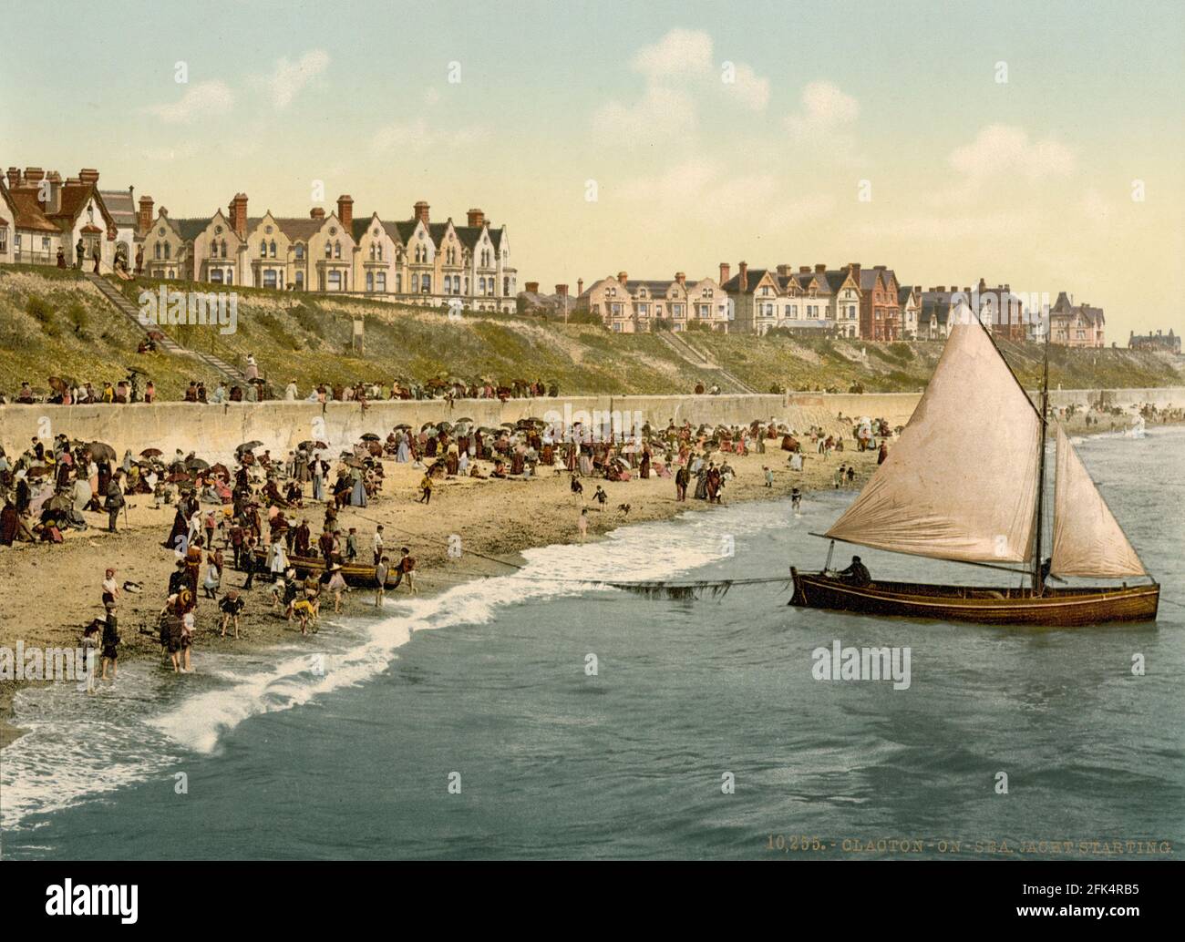 Clacton-on-Sea in Essex circa 1890-1900 Stock Photo - Alamy