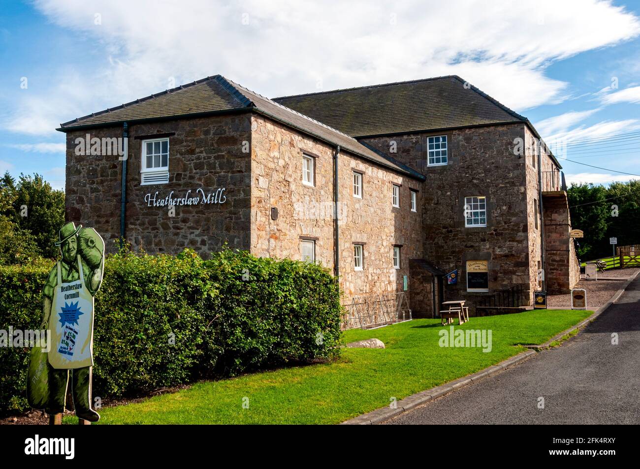 Heatherslaw Corn Mill is a working, restored Victorian water mill which ...