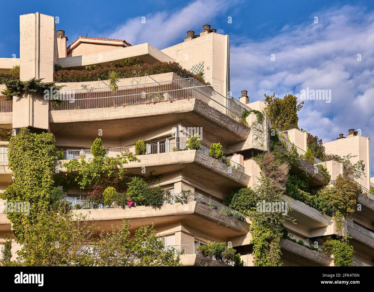 The Oasis building, by Fernando Higueras, is a residential building ...