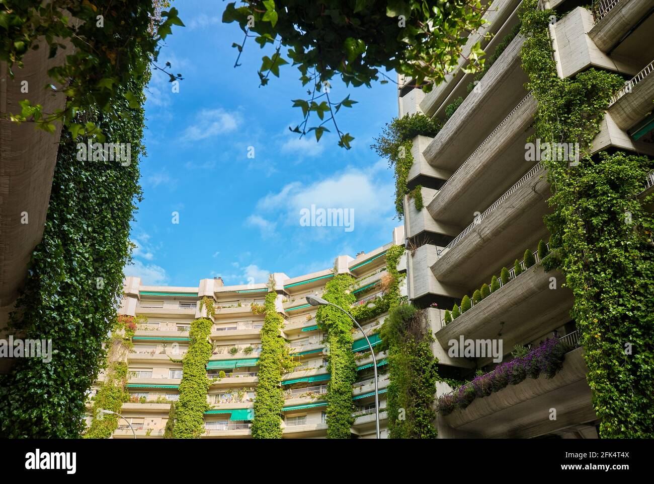 The Oasis building, by Fernando Higueras, is a residential building ...