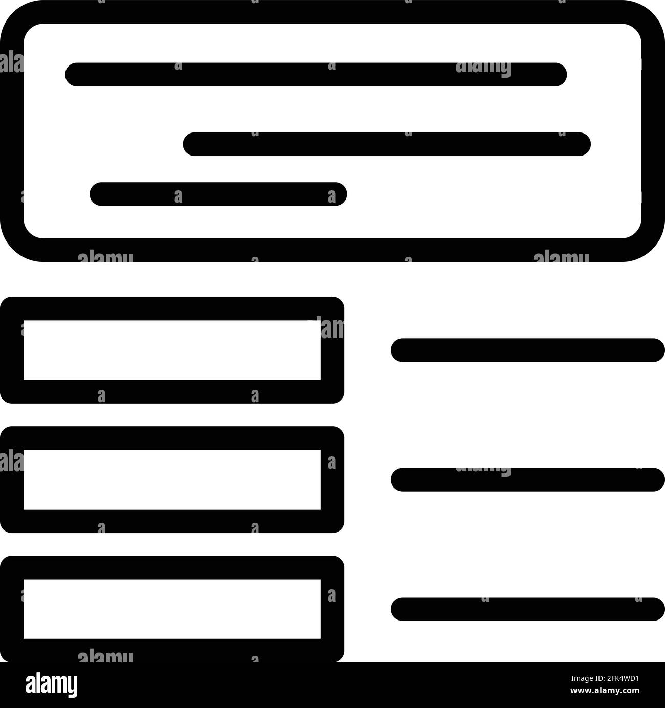 Emerging market icon. Outline Emerging market vector icon for web ...