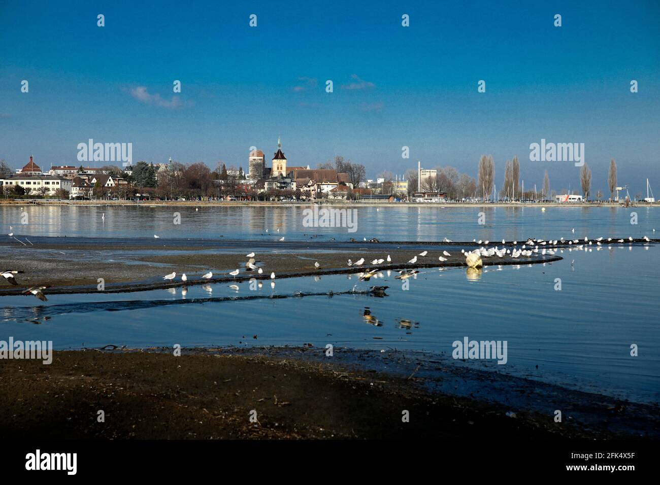 Arbon am Bodensee im Winter Stock Photo - Alamy