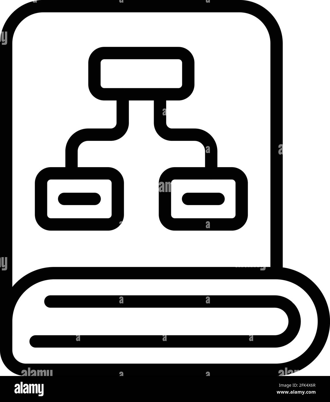 Project realization icon. Outline Project realization vector icon for ...