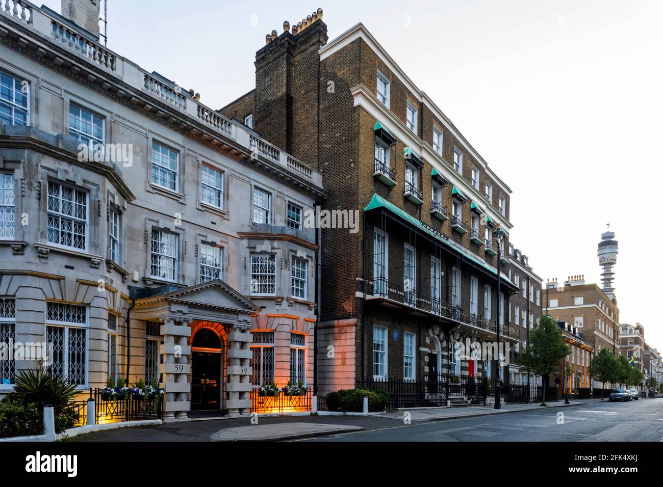 England, London, Marylebone, New Cavendish Street *** Local Caption ...